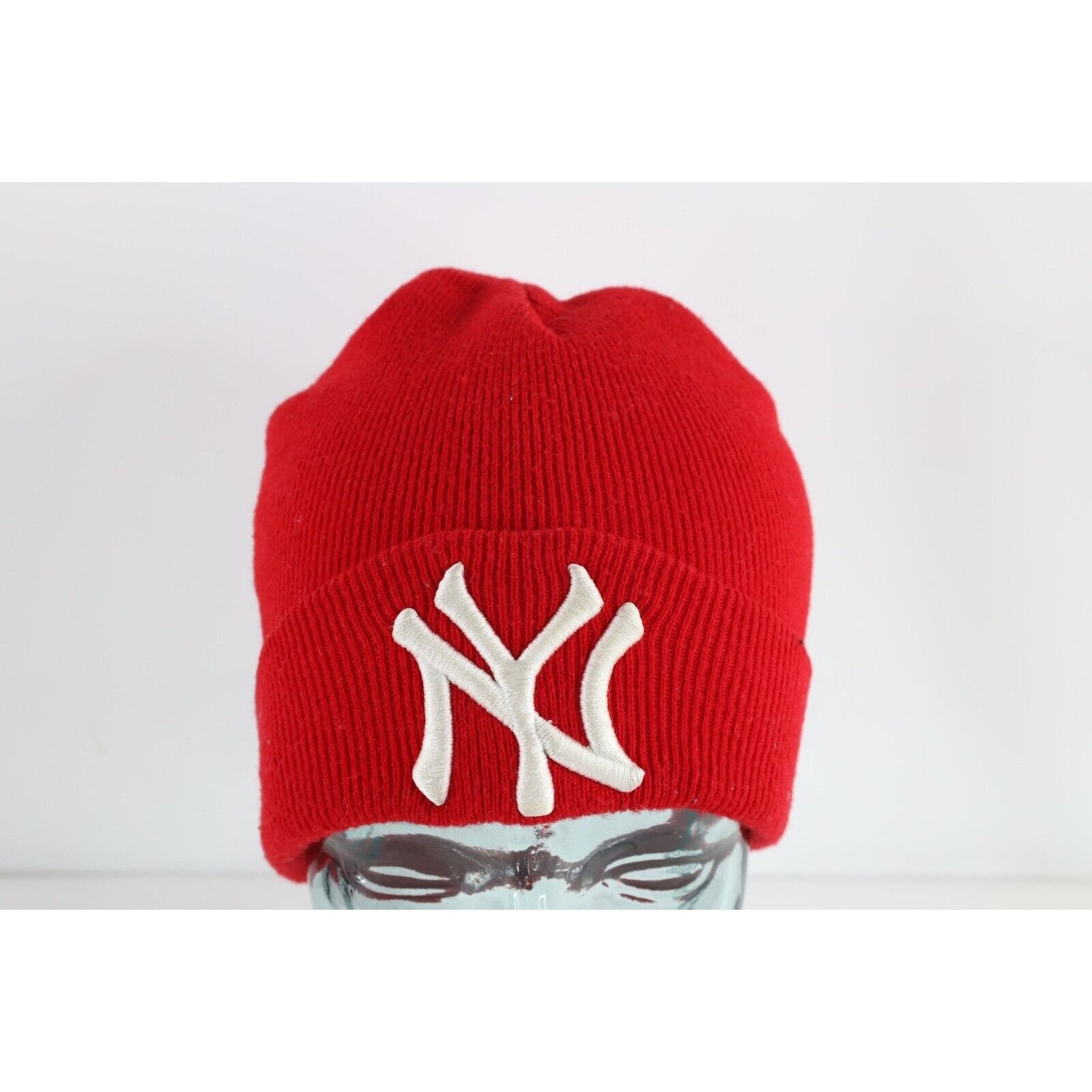 Streetwear × Vintage Vintage 90s New York Yankees Baseball Knit Winter ...