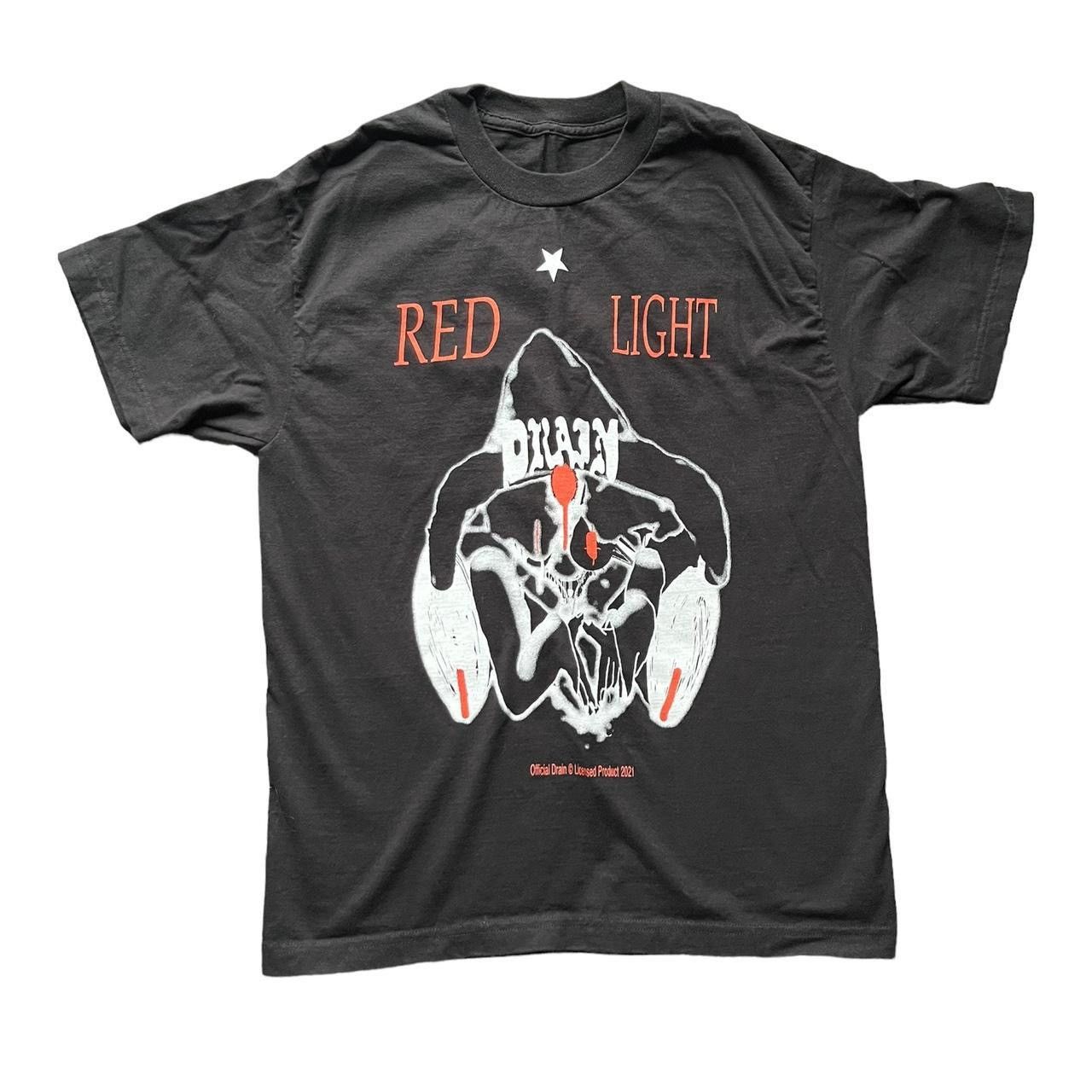 Band Tees × Drain Gang bladee red light tee | Grailed