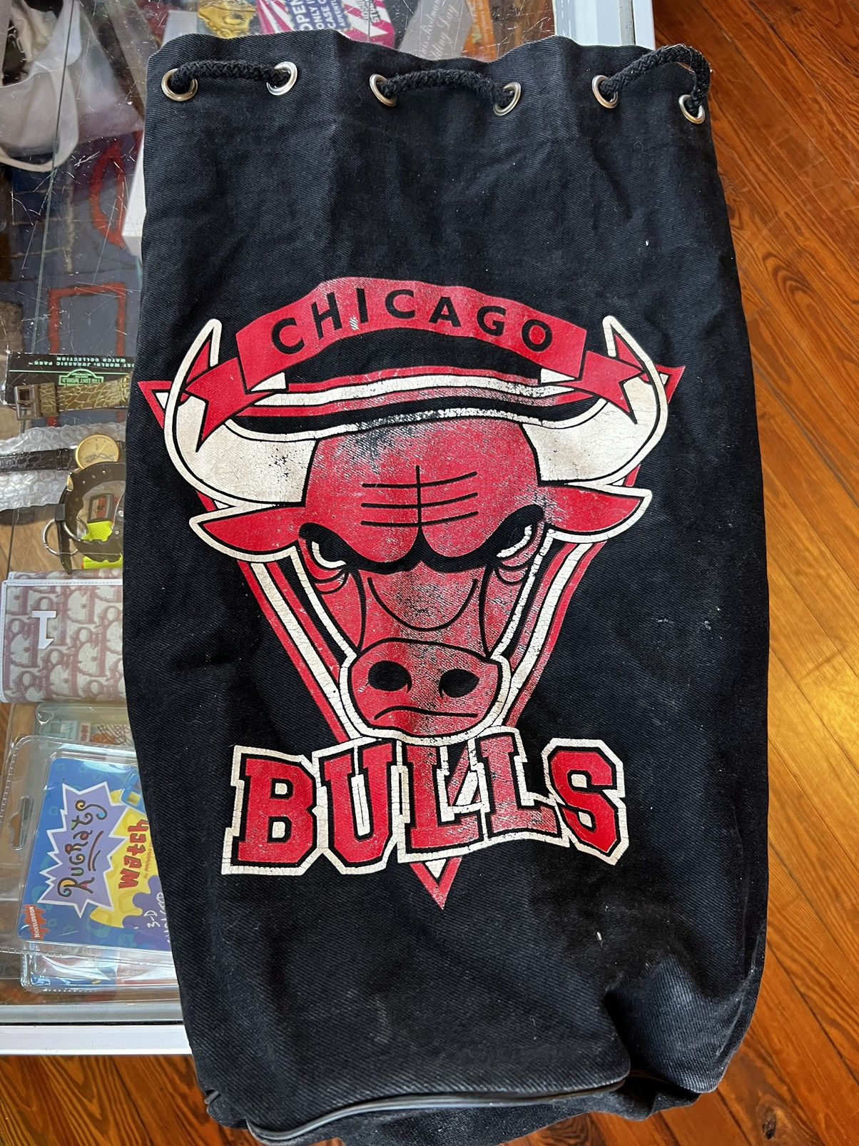 Vintage Vintage 90s Chicago Bulls Gym Bag | Grailed