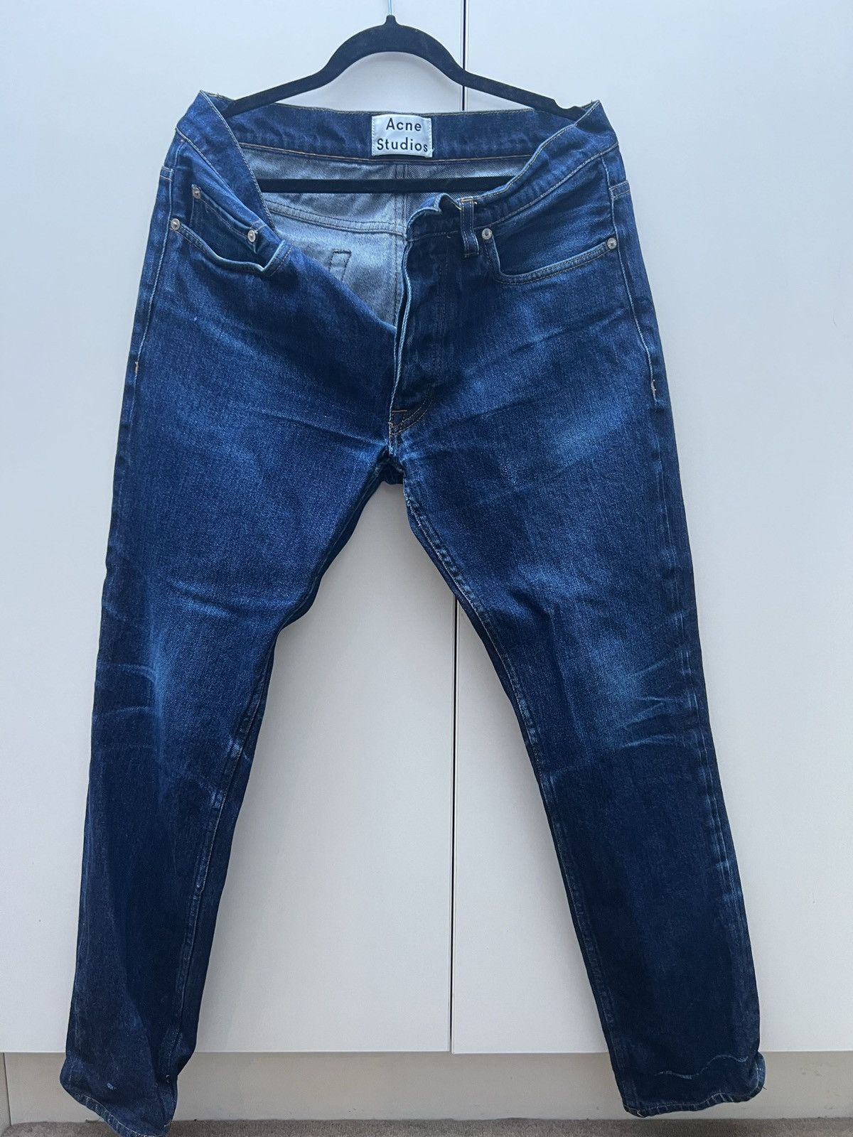 Acne Studios Acne Studios Roc Raw Denim Jeans | Grailed