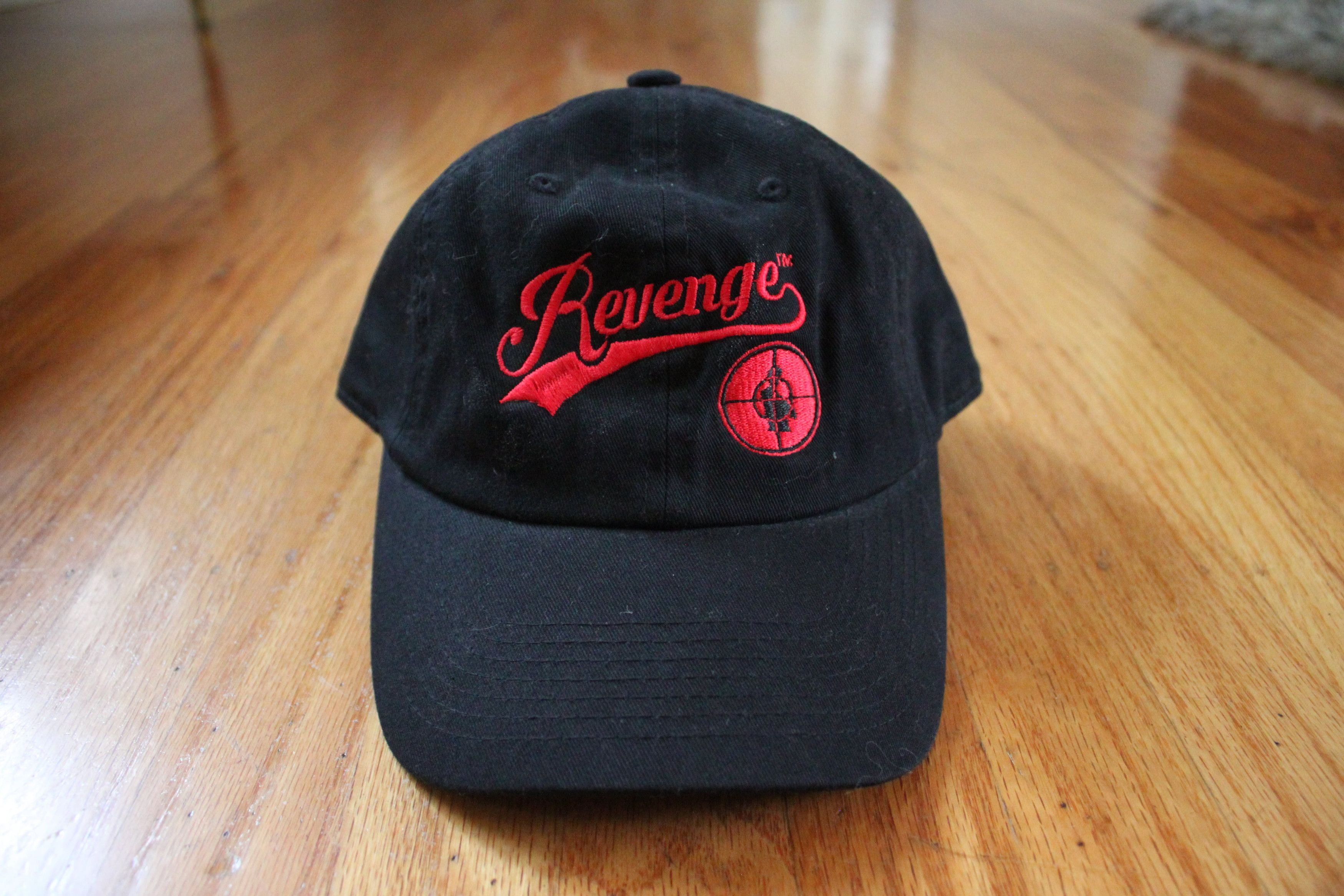 Revenge Red/Black Public Enemy Cap Revenge Hat X XXXTentacion | Grailed
