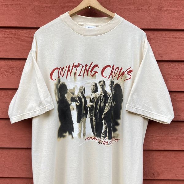 Vintage Vintage Counting Crows T-Shirt 1997 Recovering Satellites | Grailed