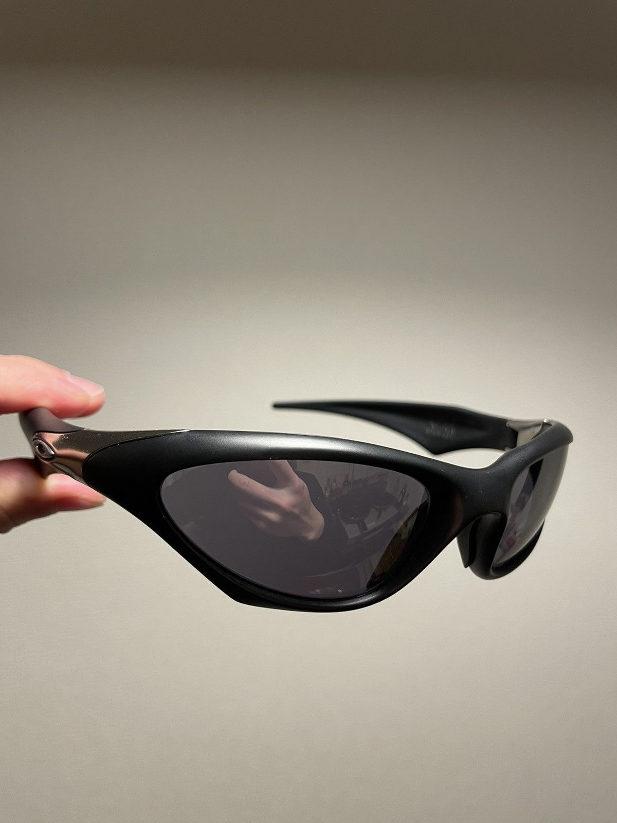 Vintage OAKLEY SCAR SUNGLASSES BLACK | Grailed