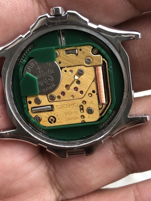 Seiko SEIKO CREDOR VINTAGE PACIFIC 18KT GOLD BEZEL JDM JAPAN WATCH ...