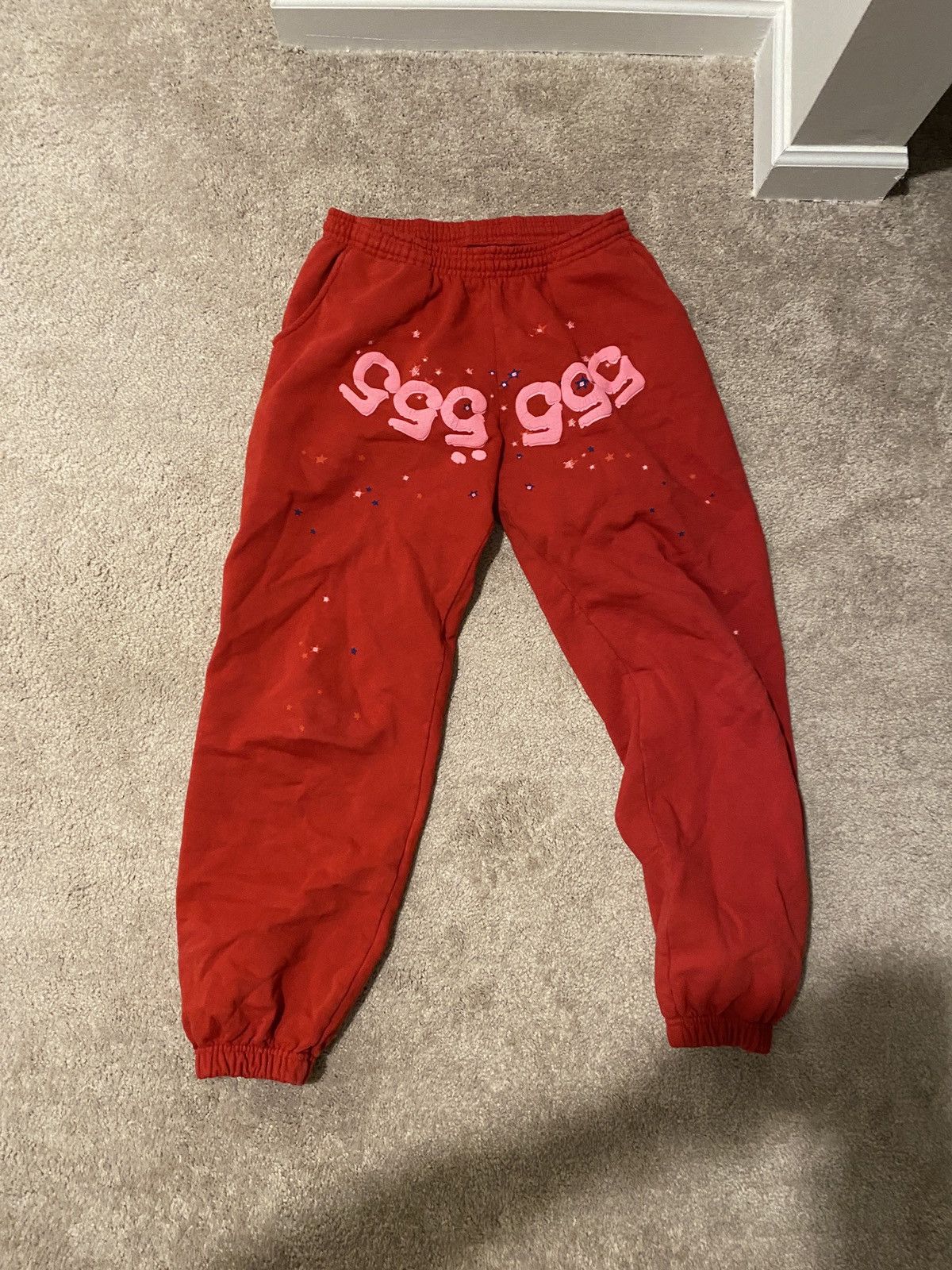 Spider Worldwide Sp5der 555 Pants Red Size Medium | Grailed