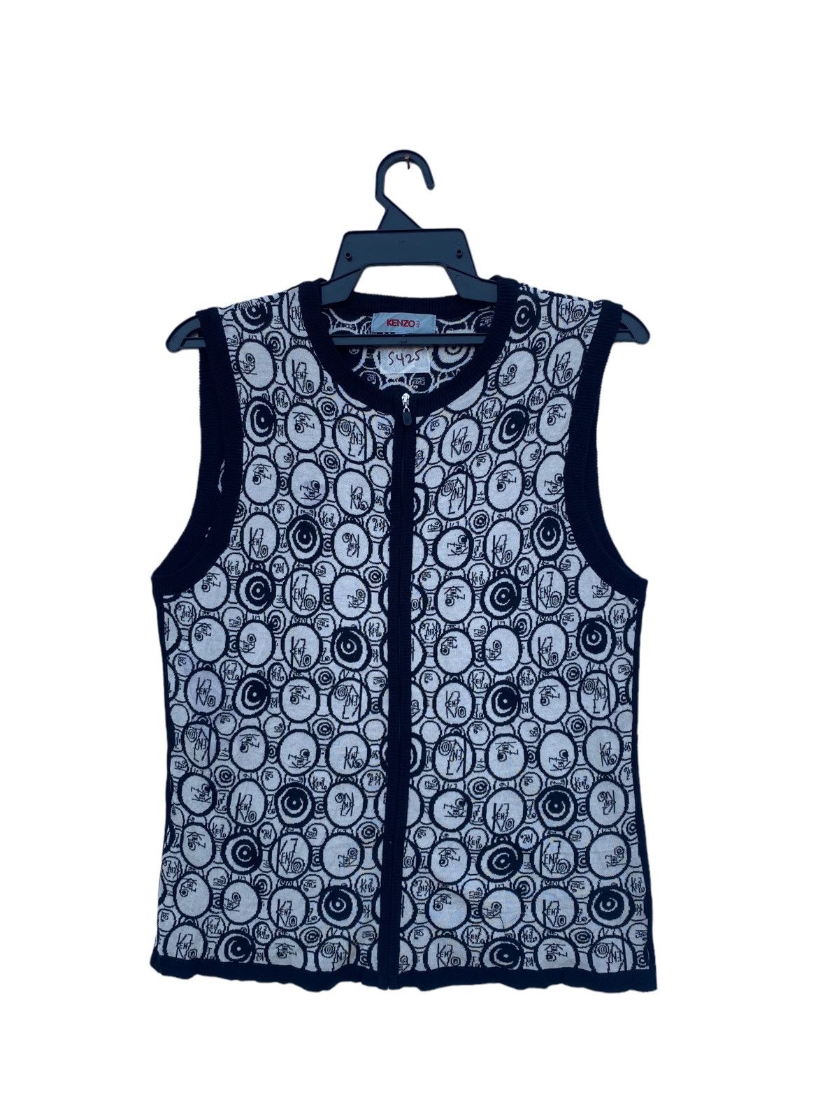 Kenzo × Vintage Vintage Kenzo Golf Monogram Vest | Grailed