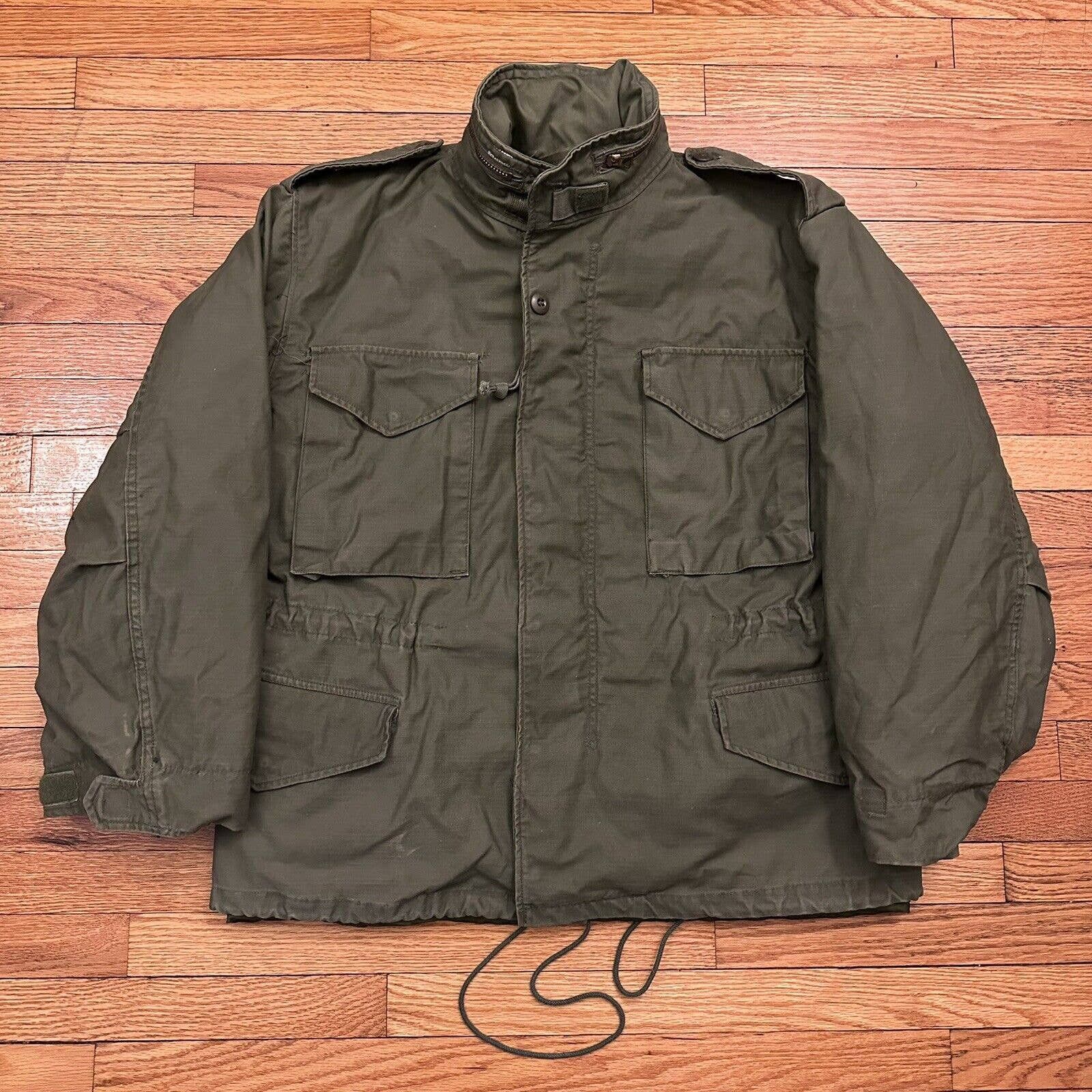 Vintage Vintage 70s US Army Military M-65 Field Coat Jacket W Liner ...
