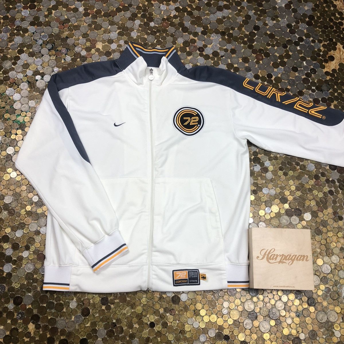 Nike Nike cortez zip sweatshirt tracksuit 90s | Grailed