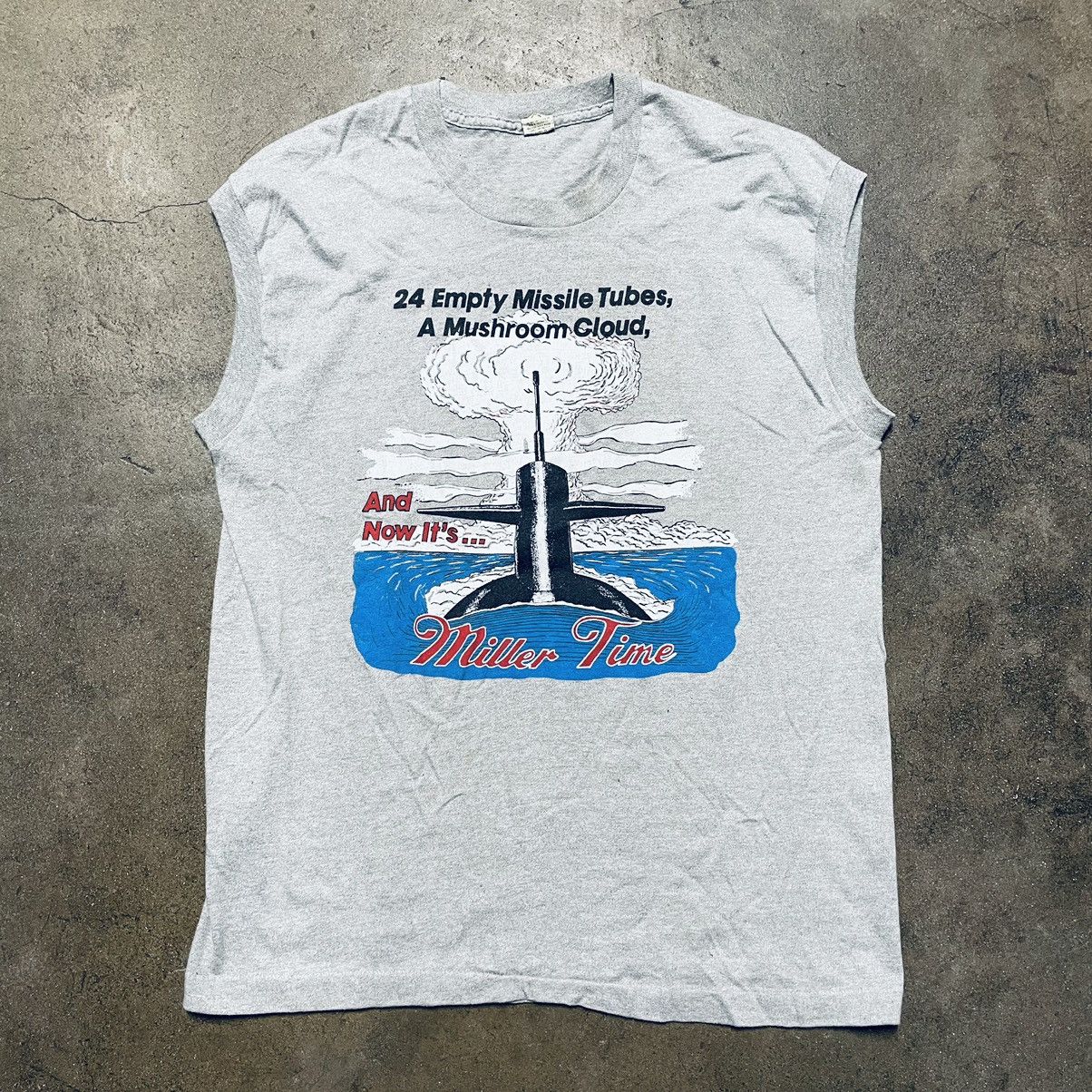 Miller High Life × Vintage Vintage Miller Lite Submarine WWII ...