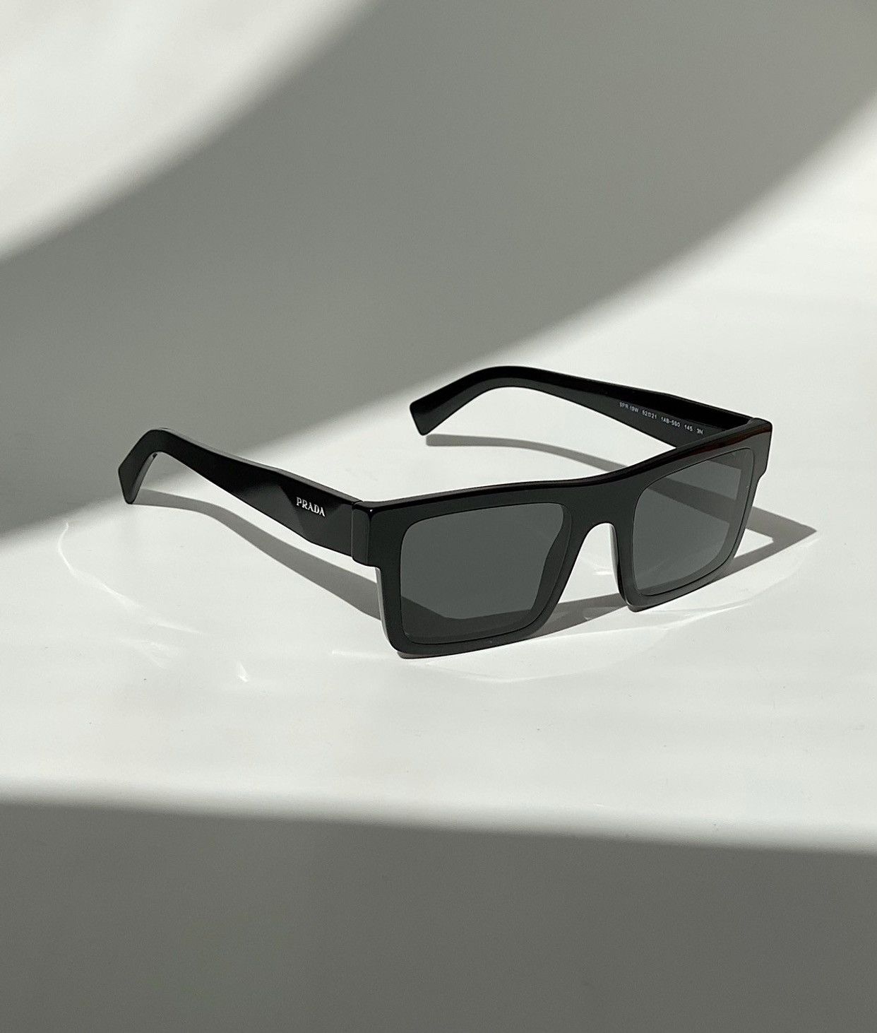 Prada × Streetwear × Vintage New Prada 2022 Square Runway Sunglasses Spr 19w Grailed