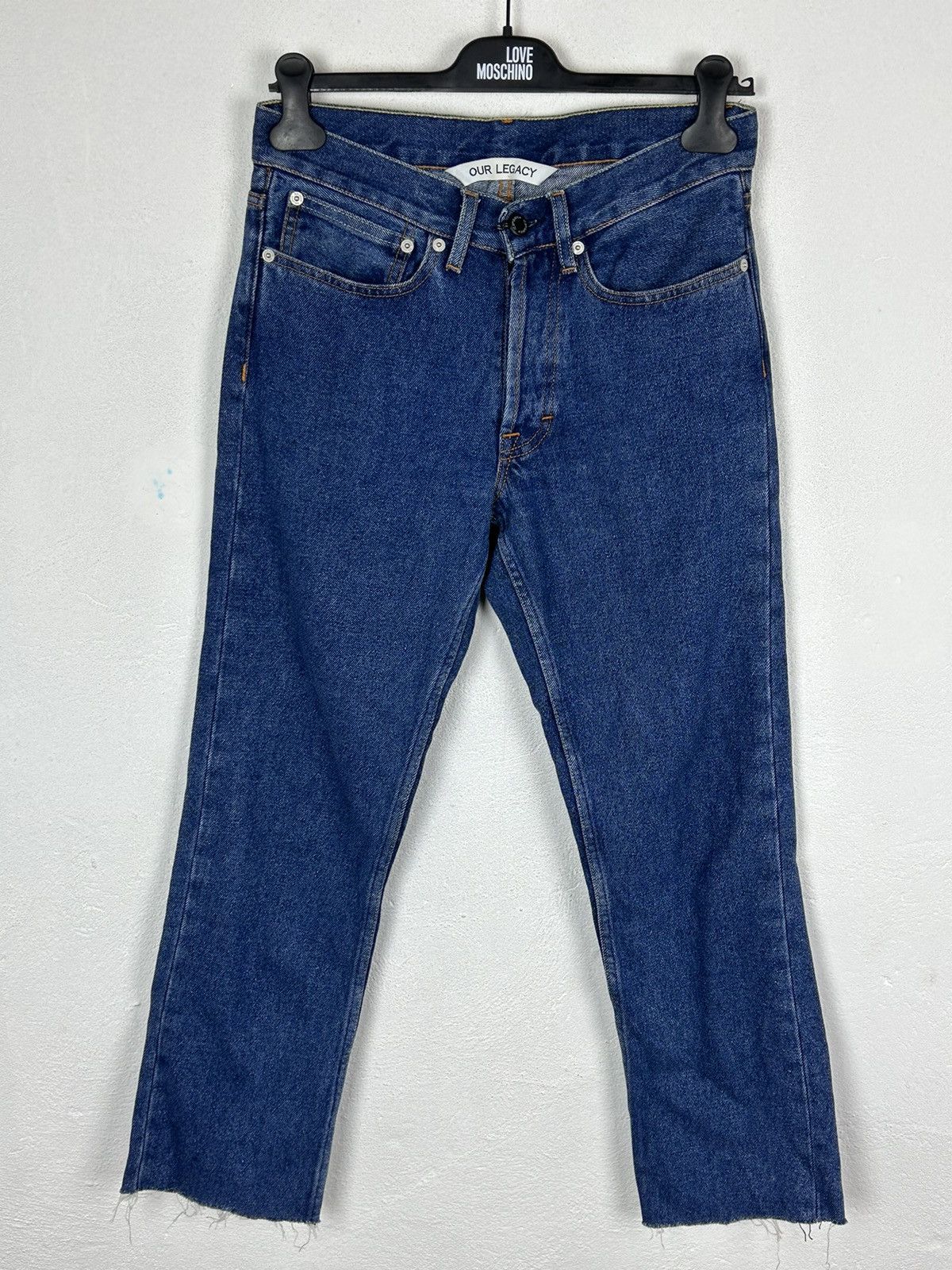 Our Legacy Our Legacy First Cut Cropped Jeans In Size 28 | Grailed