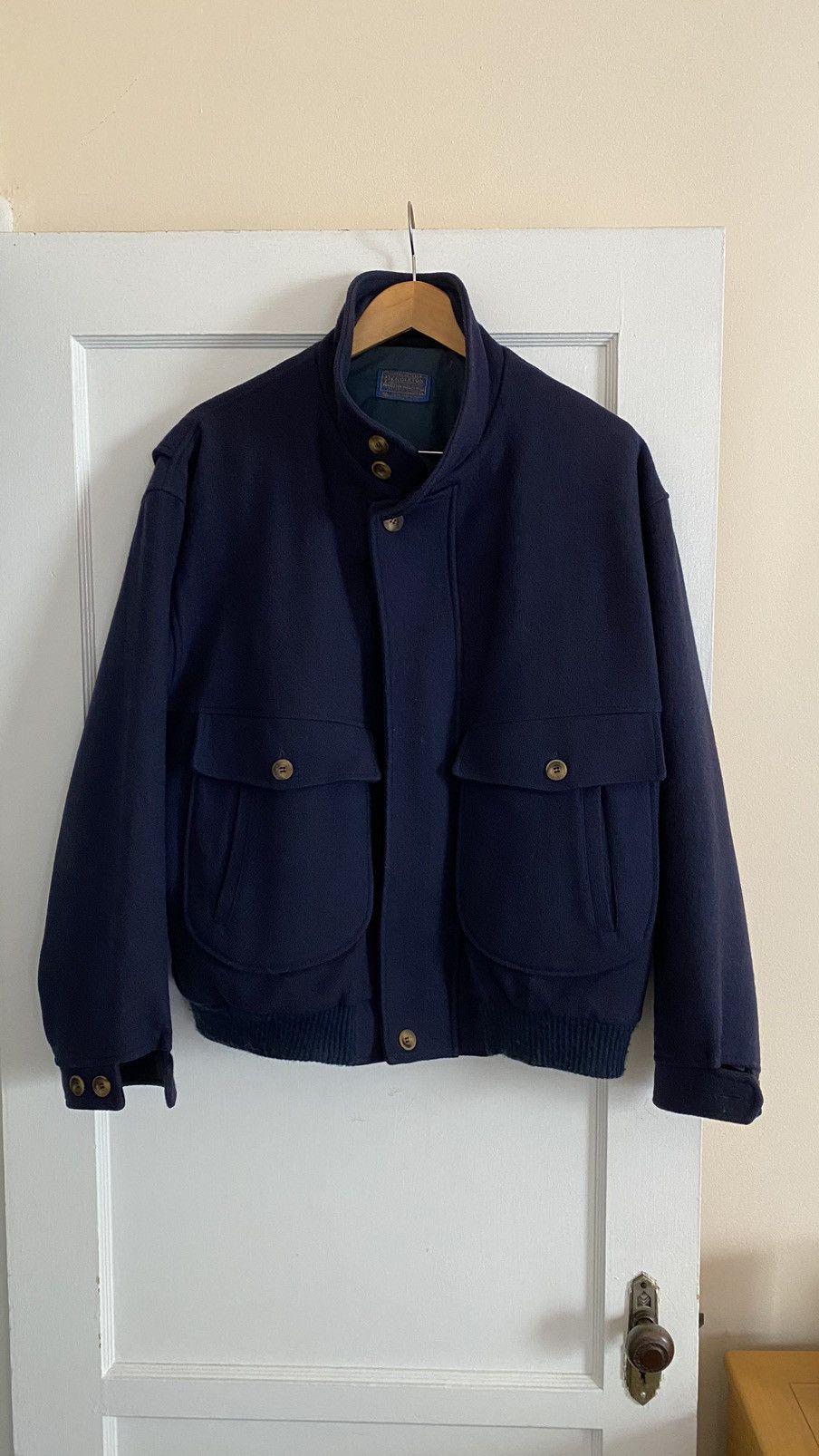 Pendleton Vintage Wool Pendleton Bomber Jacket | Grailed