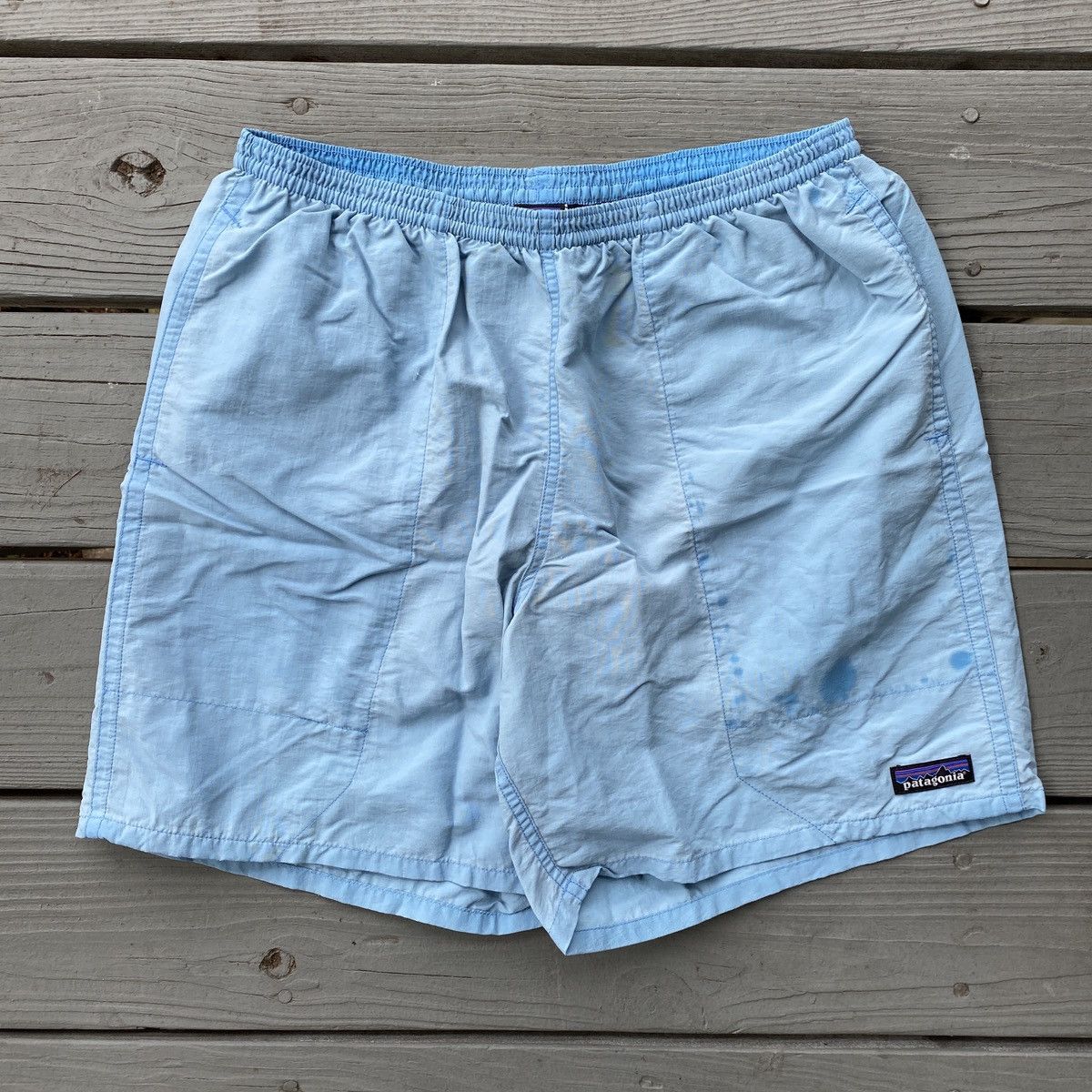 Vintage Vintage Patagonia Baggies Light Blue | Grailed