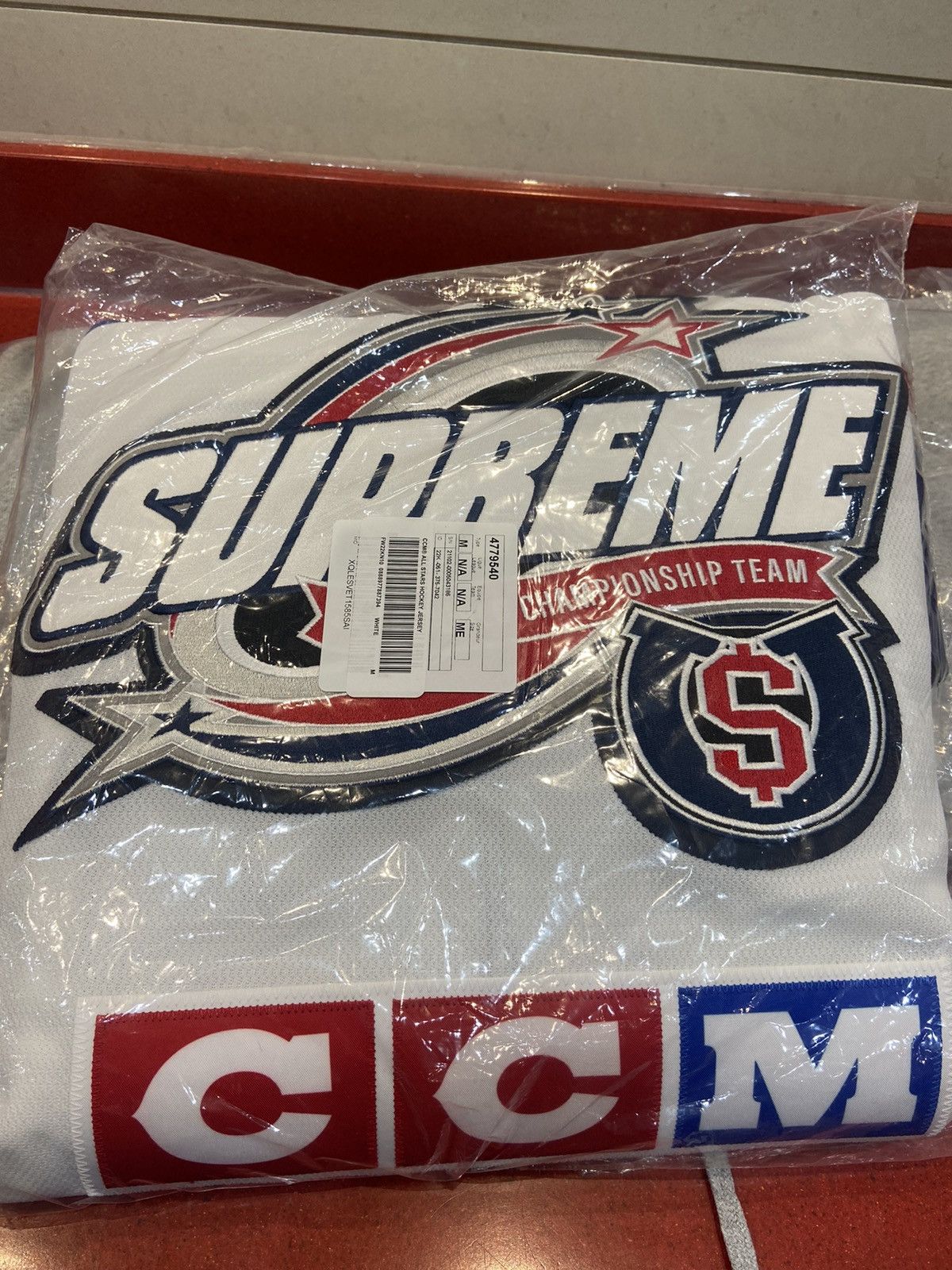 Supreme Supreme CCM All Stars Hockey Jersey Medium | Grailed