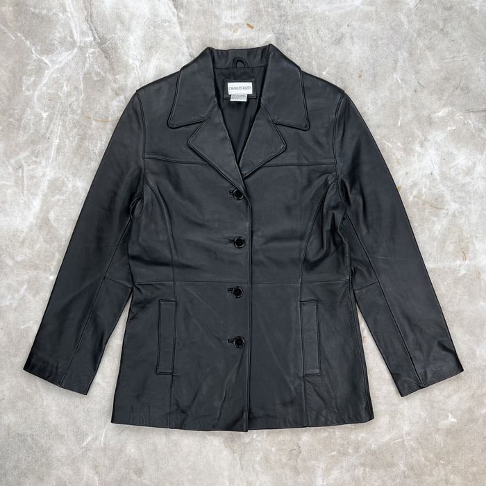 Vintage Vintage Charles Klein 1990s-2000s Genuine Leather Jacket | Grailed