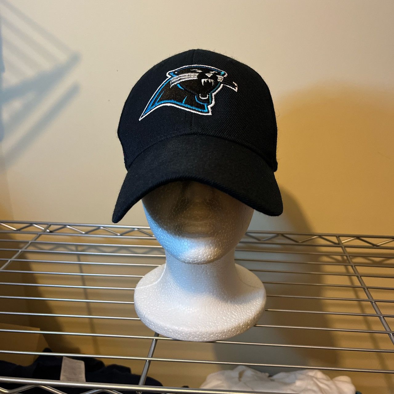 NFL × Reebok × Streetwear Carolina Panthers NFL logo strapback hat ...