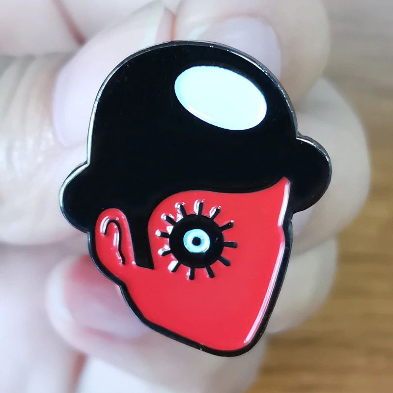 Custom × Movie × Pins A Clockwork Orange Stanley Kubrick Custom Pin hat ...