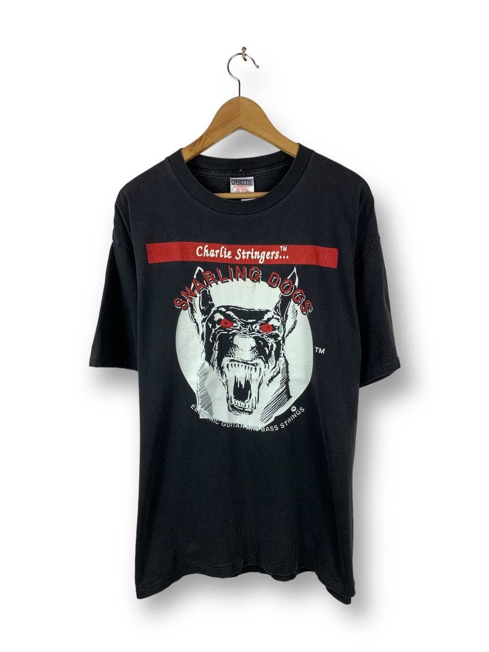 Band Tees × Rock Band × Vintage Vintage Charlie Stringer Snarling Dogs ...