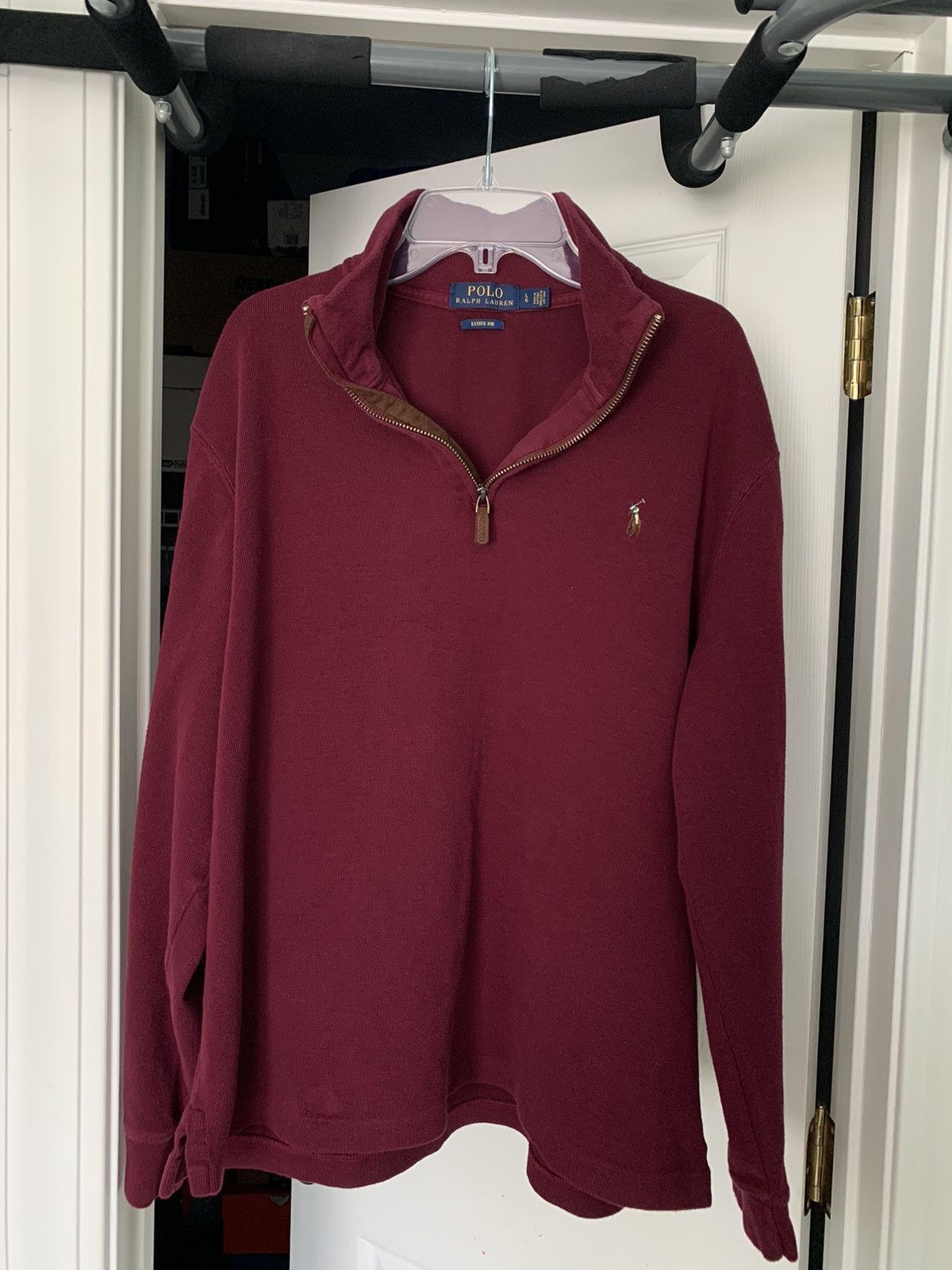 Polo Ralph Lauren Polo Ralph Lauren Red Quarter Zip | Grailed