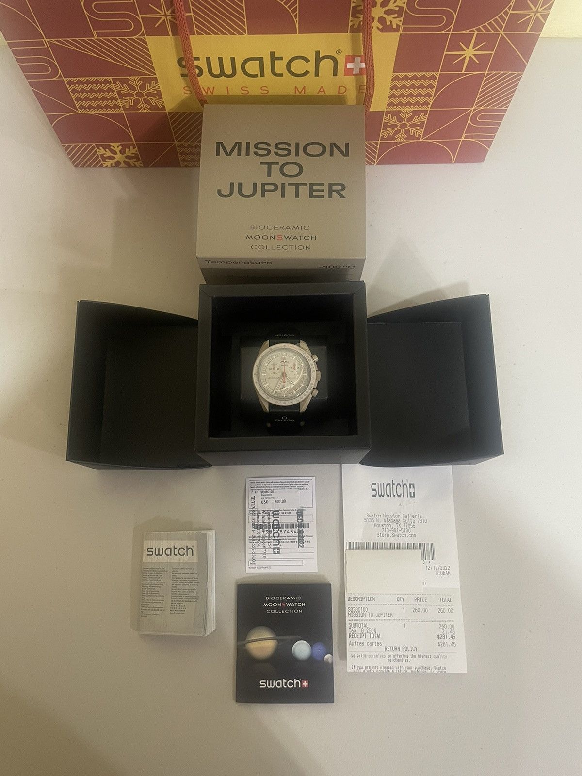 Swatch Omega X Swatch Mission to Jupiter | Grailed