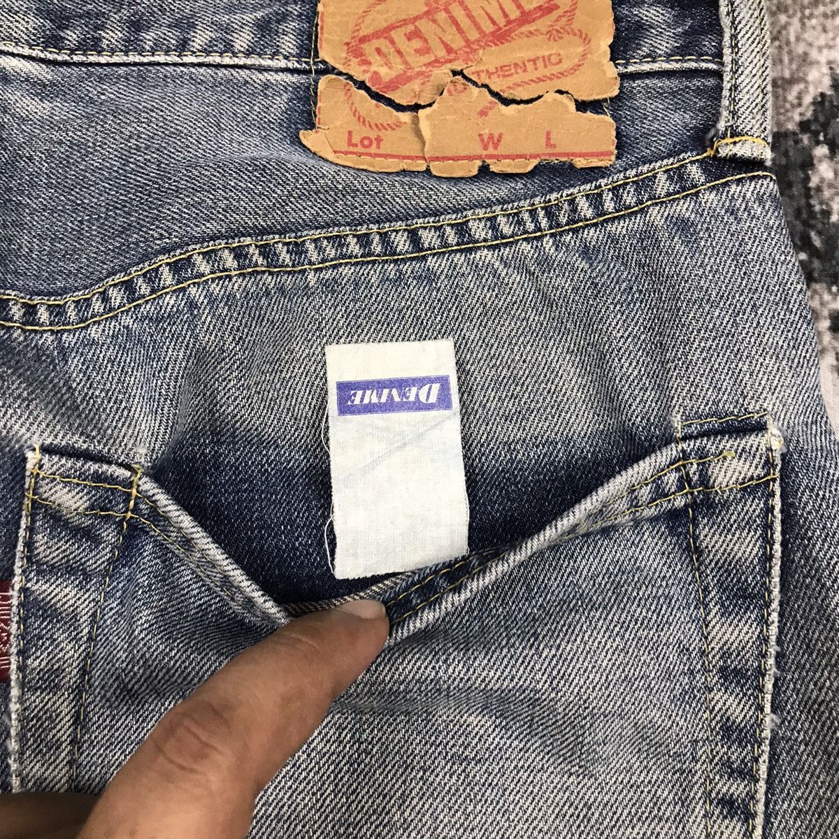 Denime Vintage Denime Japan Light Wash Selvedge Distressed Jeans | Grailed