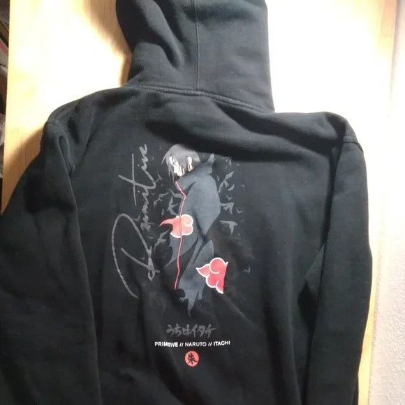 Primitive Primitive x Naruto Shippuden x Itachi Hoodie | Grailed