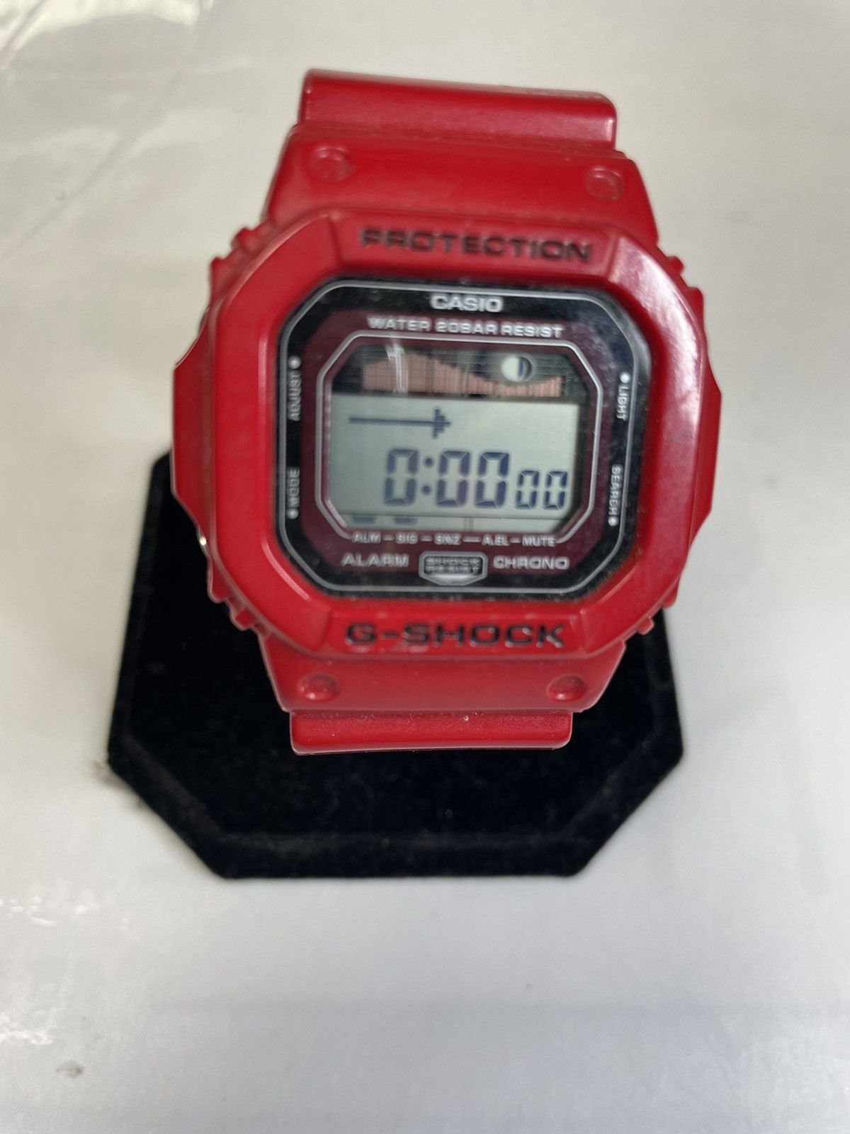 G Shock × Streetwear × Vintage G Shock G-Lide All Red | Grailed