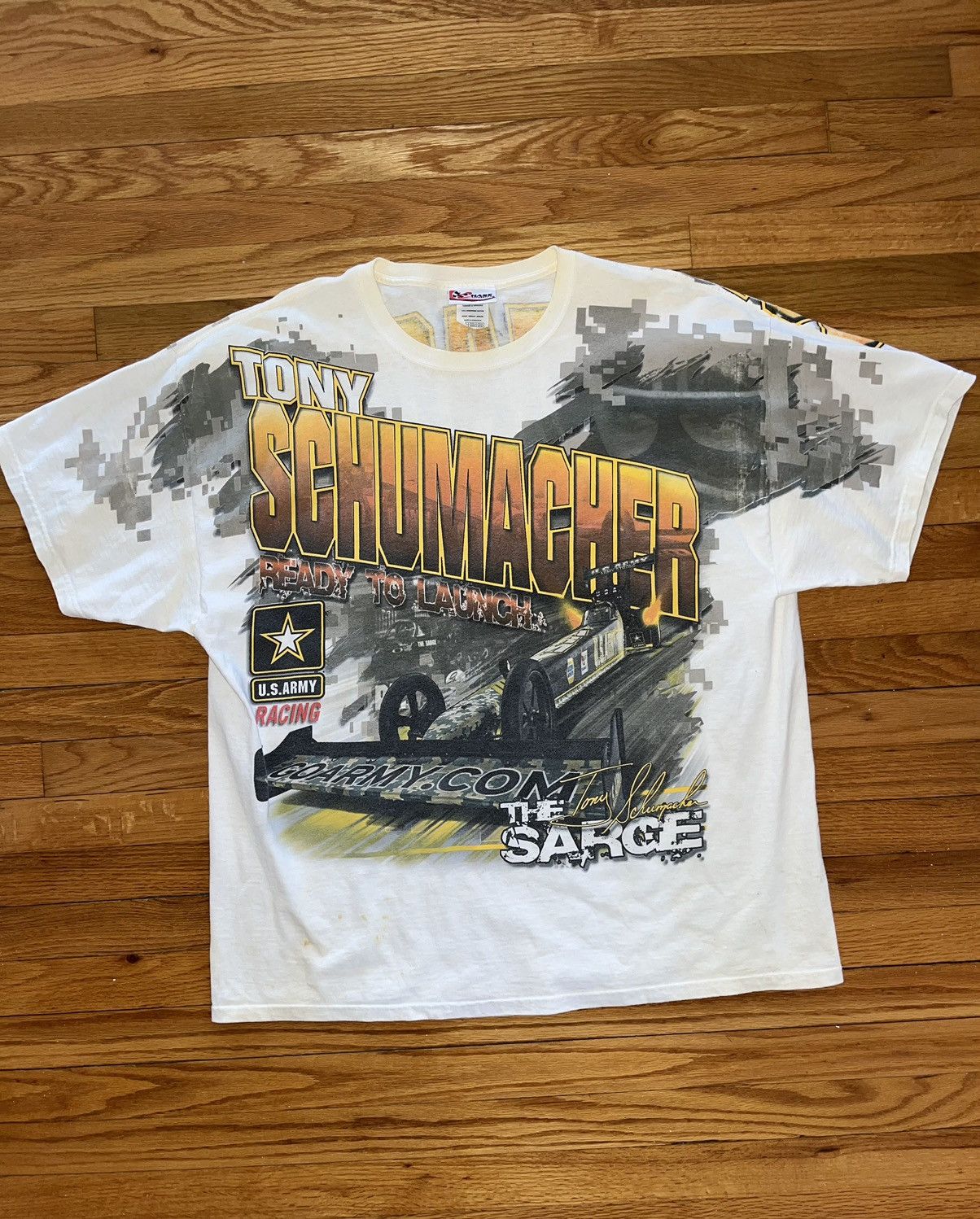 Chase Authentics Vintage Racing Tony Schumacher Tee Shirt | Grailed