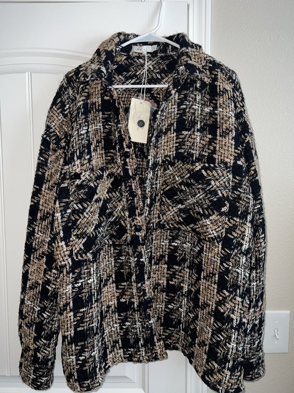 MNML Woven Flannel Shirt - Black/Brown | Grailed