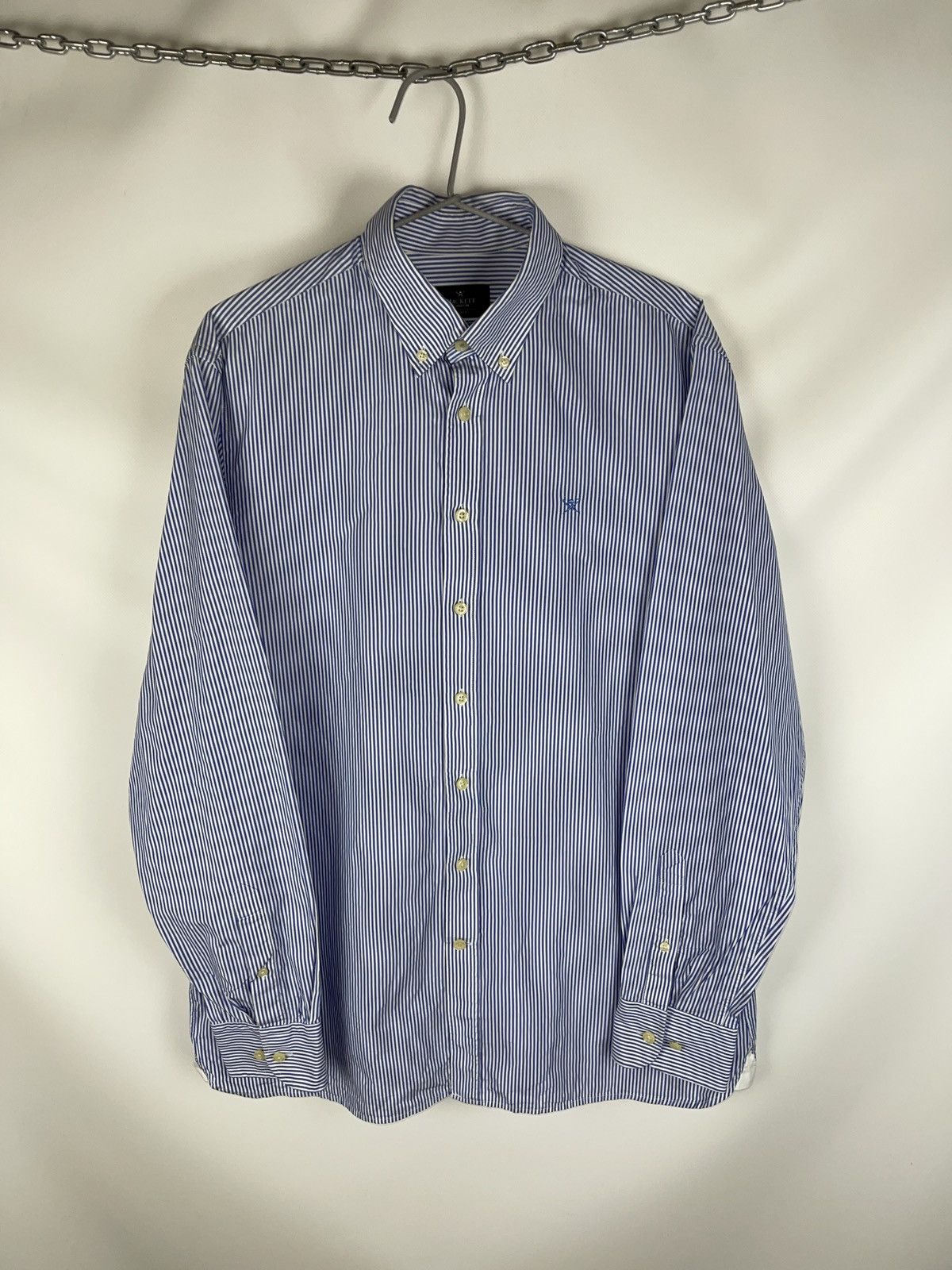 Hackett Hackett London Classic fit striped long sleeve shirt | Grailed