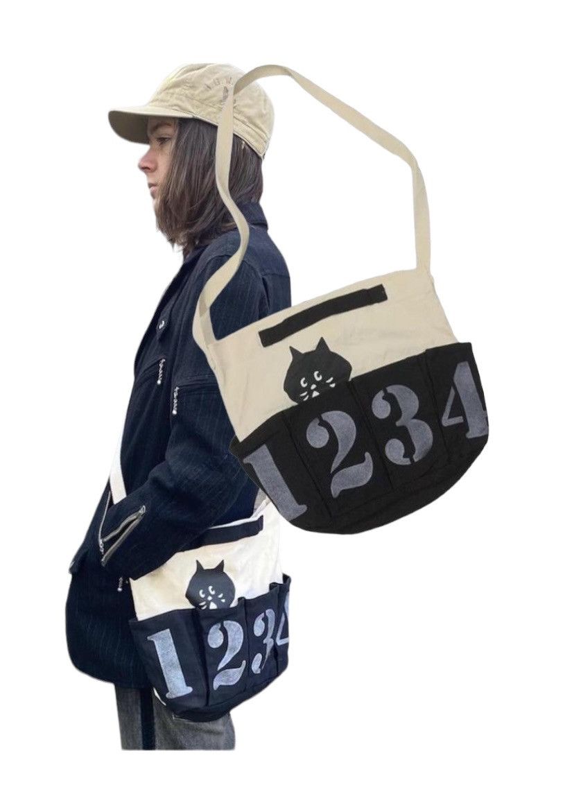 Issey Miyake Ne-Net Cat Numbers Sling Bag | Grailed