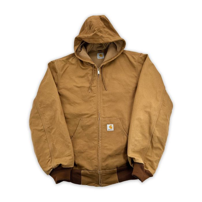 Carhartt Vintage Carhartt J131 BRN Thermal Lined Duck Active Jacket ...