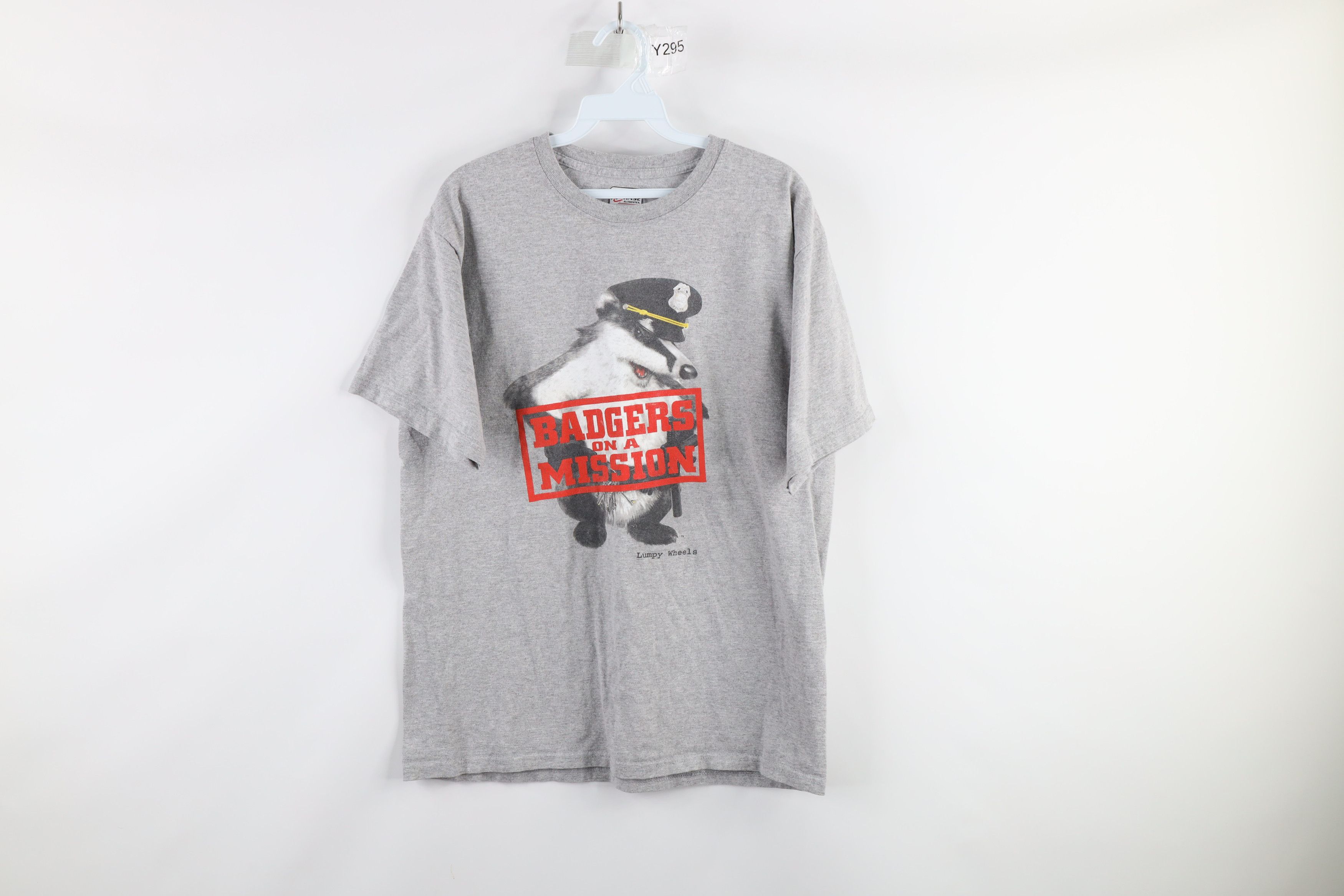 Vintage NASCAR On A Mission Lumpy Wheels Out Short Sleeve T-Shirt | Grailed