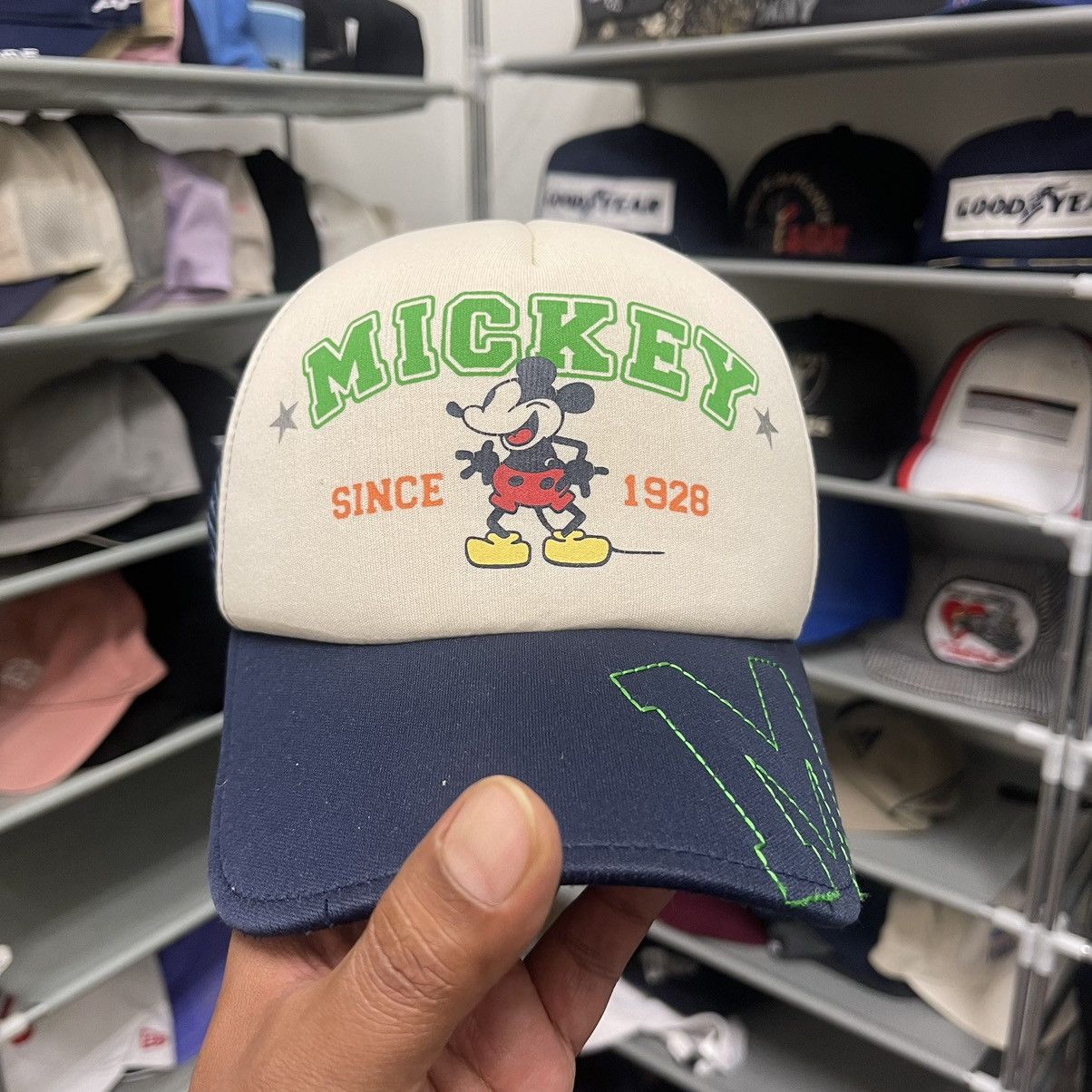 Vintage Vintage Mickey mouse trucker hat | Grailed