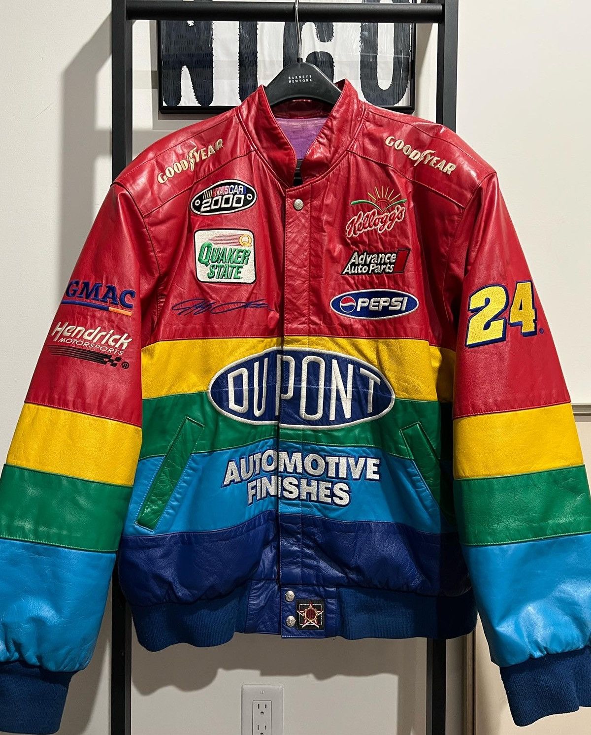 Jeff Hamilton JEFF GORDON x JEFF HAMILTON DUPONT RACING JACKET NASCAR ...
