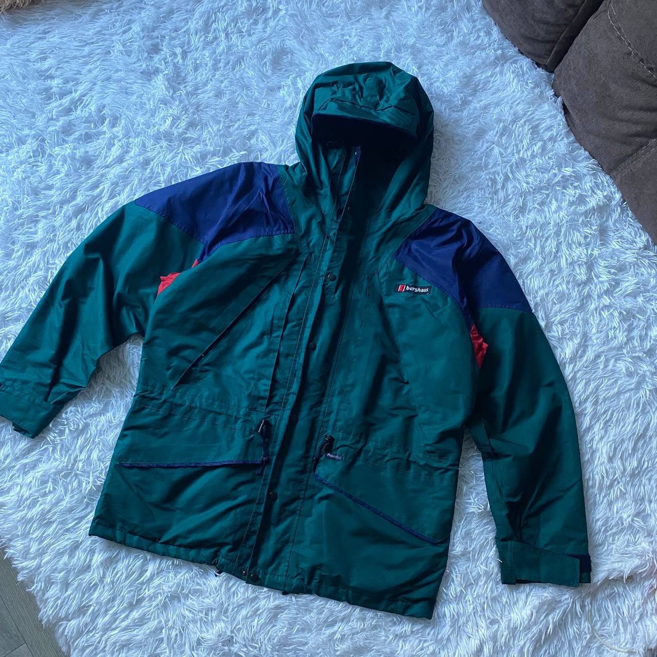 Vintage Berghaus Aquafoil Vintage Jacket Parka Rain Coat Hiking | Grailed