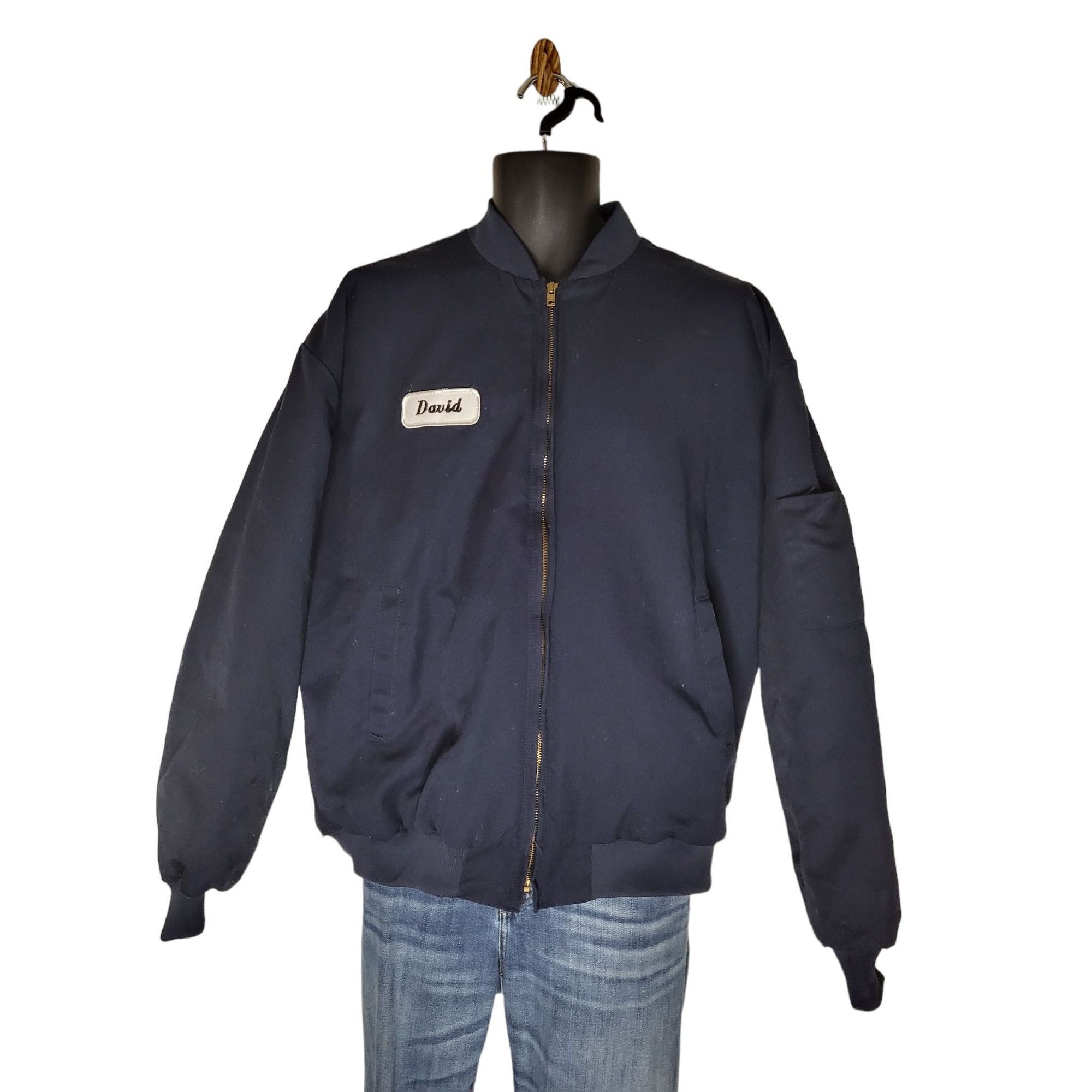 Vintage Uniwear By Unifirst Blue Sz XL Work Coat Men | Grailed