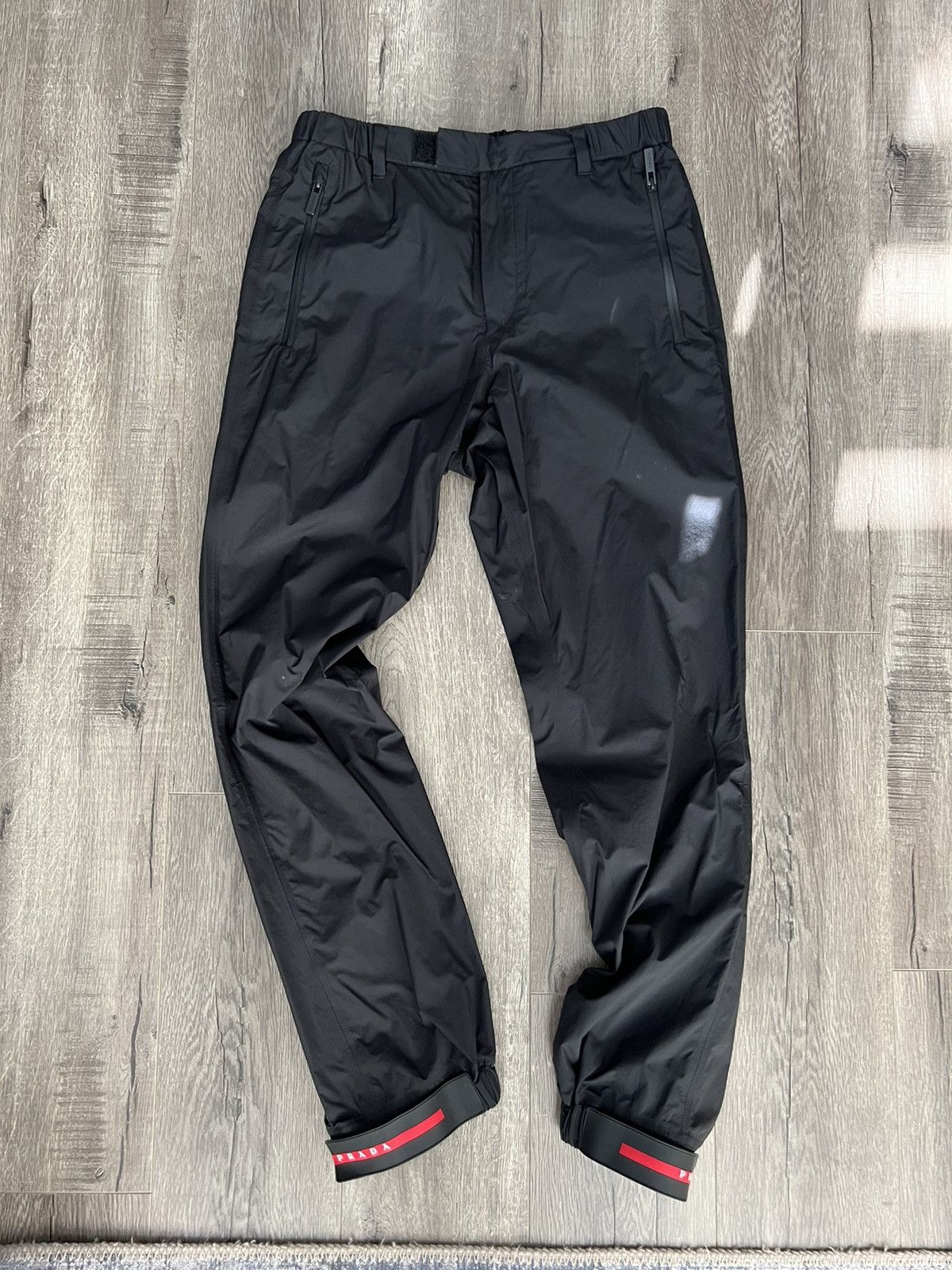 Prada Prada Linea Rossa Nylon Pants SPG43 | Grailed