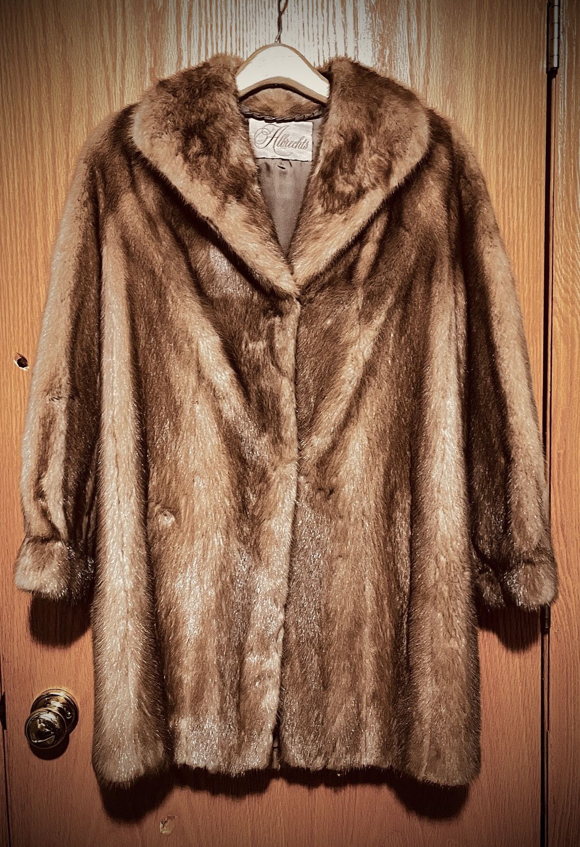 Vintage Albrecht’s Whiskey Mink Fur Coat | Grailed