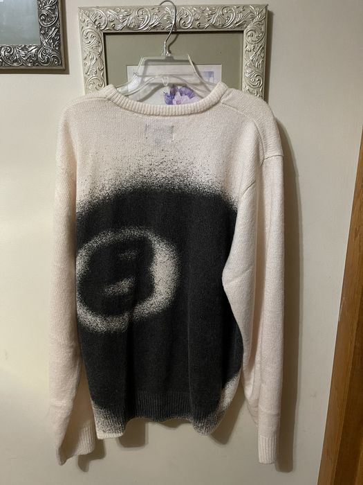 Stussy Stussy 8 Ball Spray Sweater | Grailed