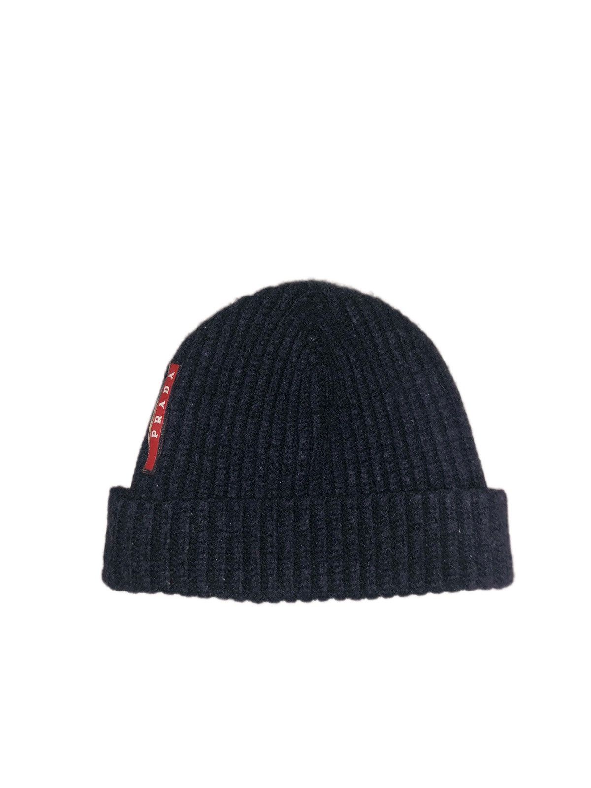 Prada × Streetwear × Vintage Prada Winter Hat/ Prada Wool Beanie Hat ...