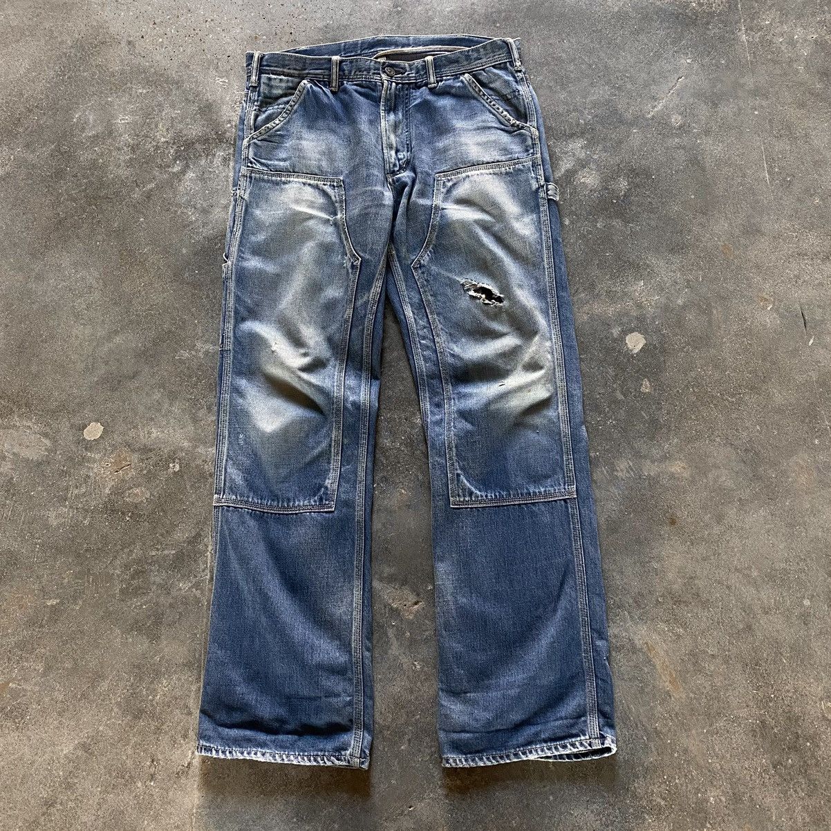 Visvim Visvim double knee carpenter denim | Grailed