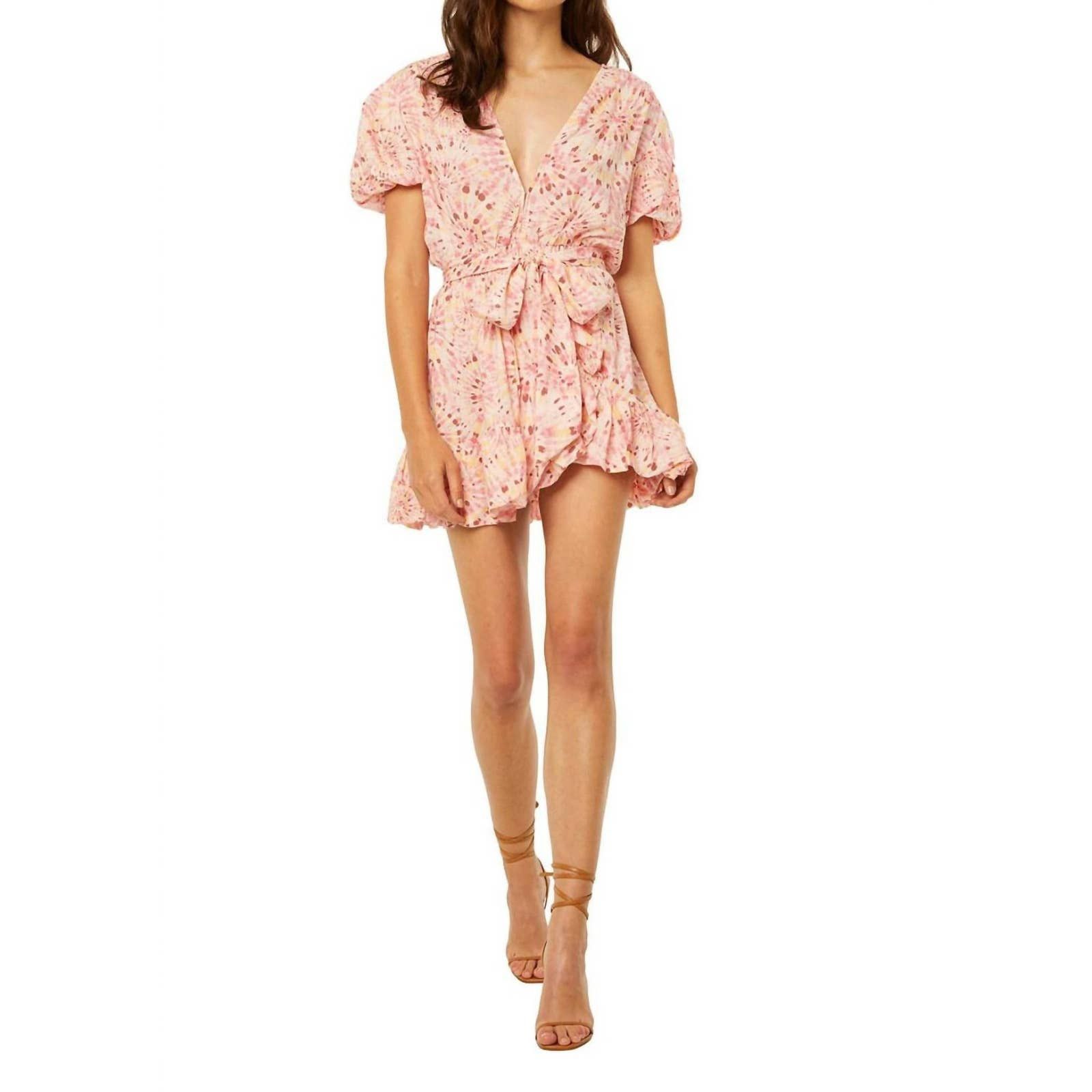MISA Los Angeles NEW MISA LOS ANGELES Eloise Dress In Rose Lemonade ...