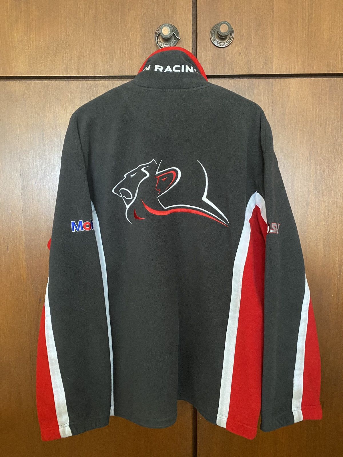 Vintage Vintage Holden Racing Team 2000s Fleece Embroidered Jacket ...