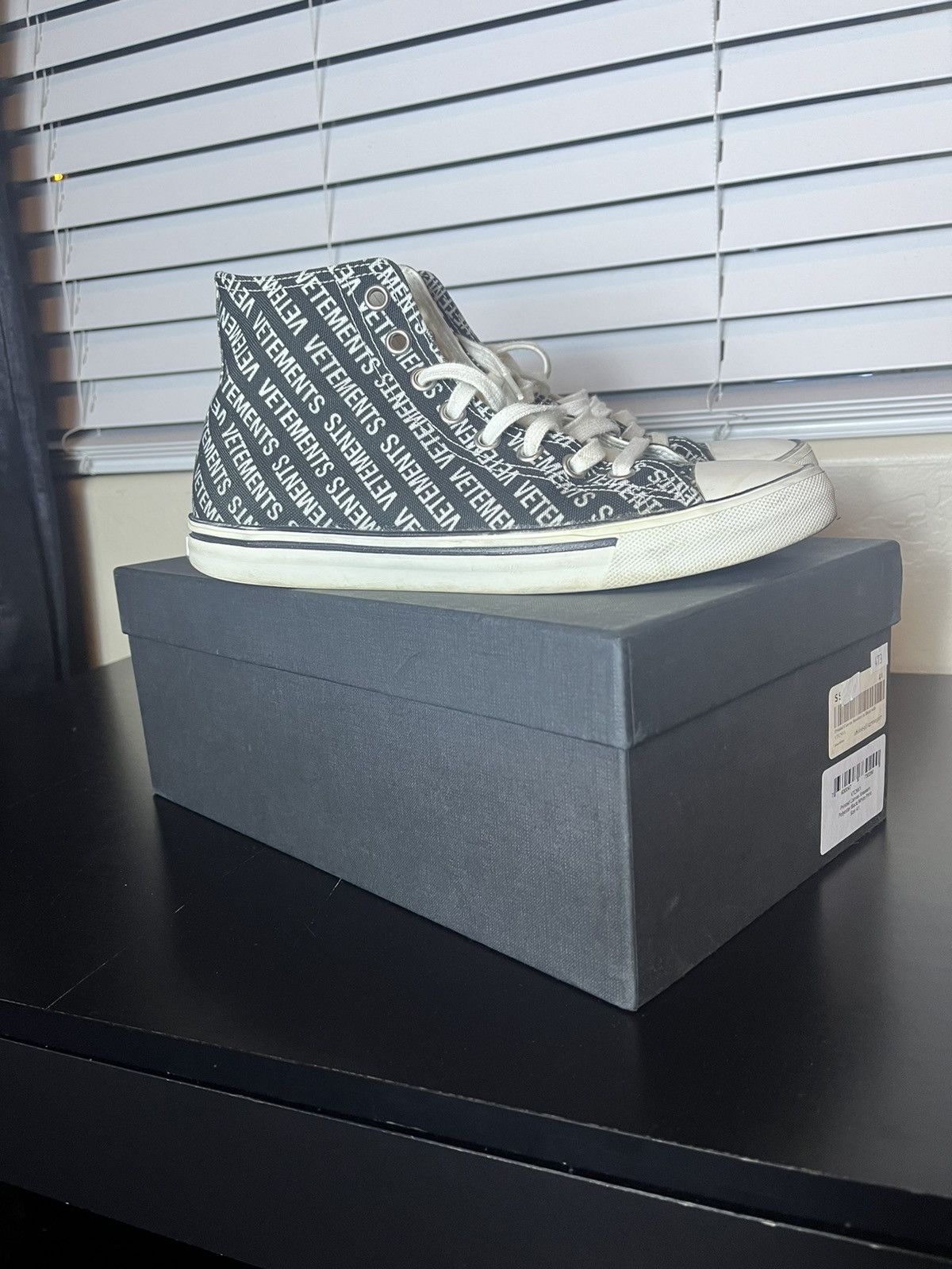 Designer × Vetements Vetements All Over Print Shoes | Grailed