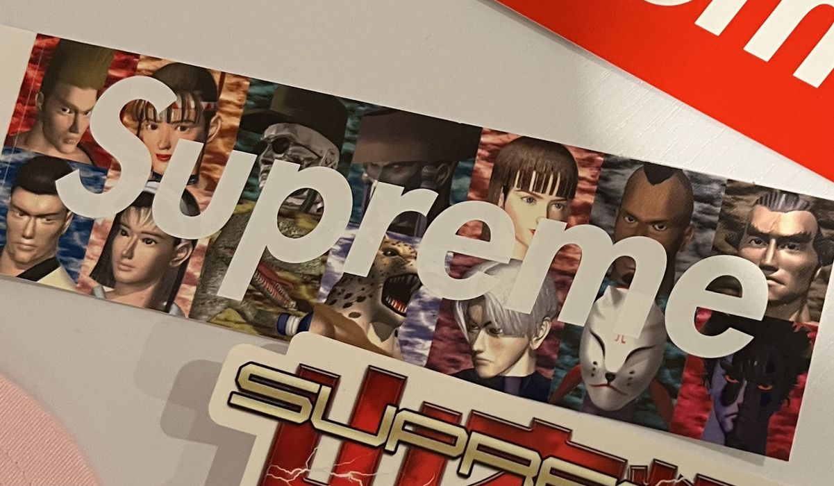 Supreme Supreme x Yohji Yamamoto Tekken Box Logo Sticker | Grailed