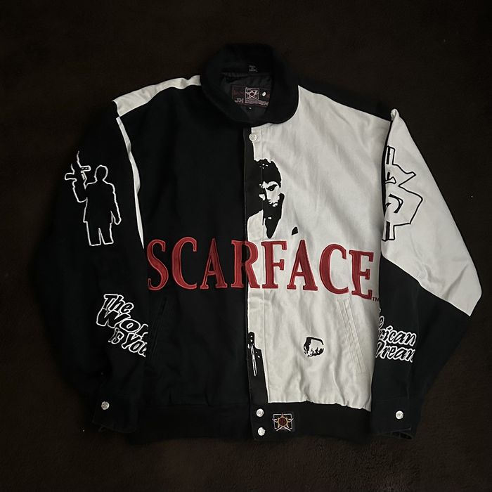 Vintage Rare Authentic JH DESIGN SCARFACE Jacket | Grailed