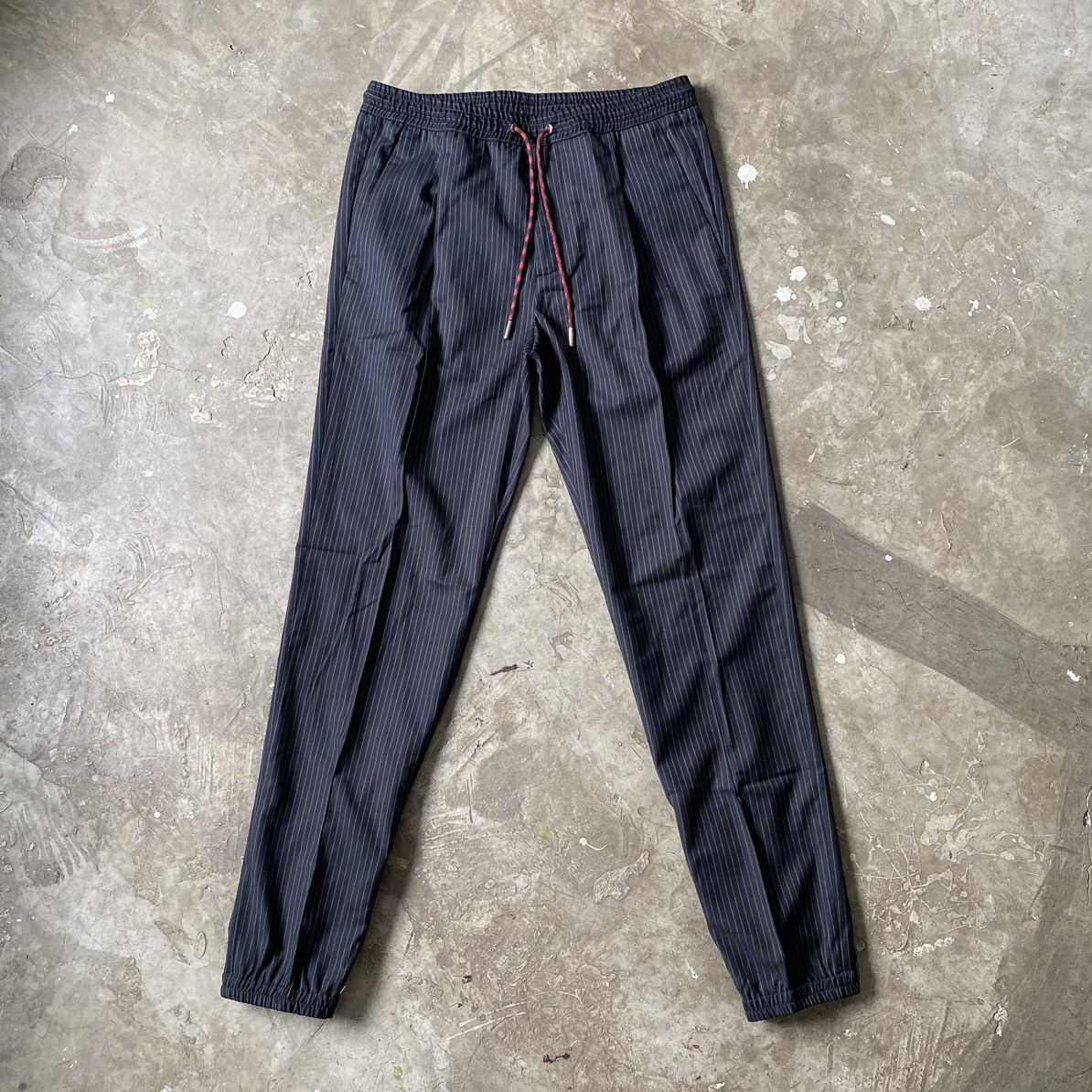 Dior Dior Homme - Pinstripe Cuffed Pants | Grailed