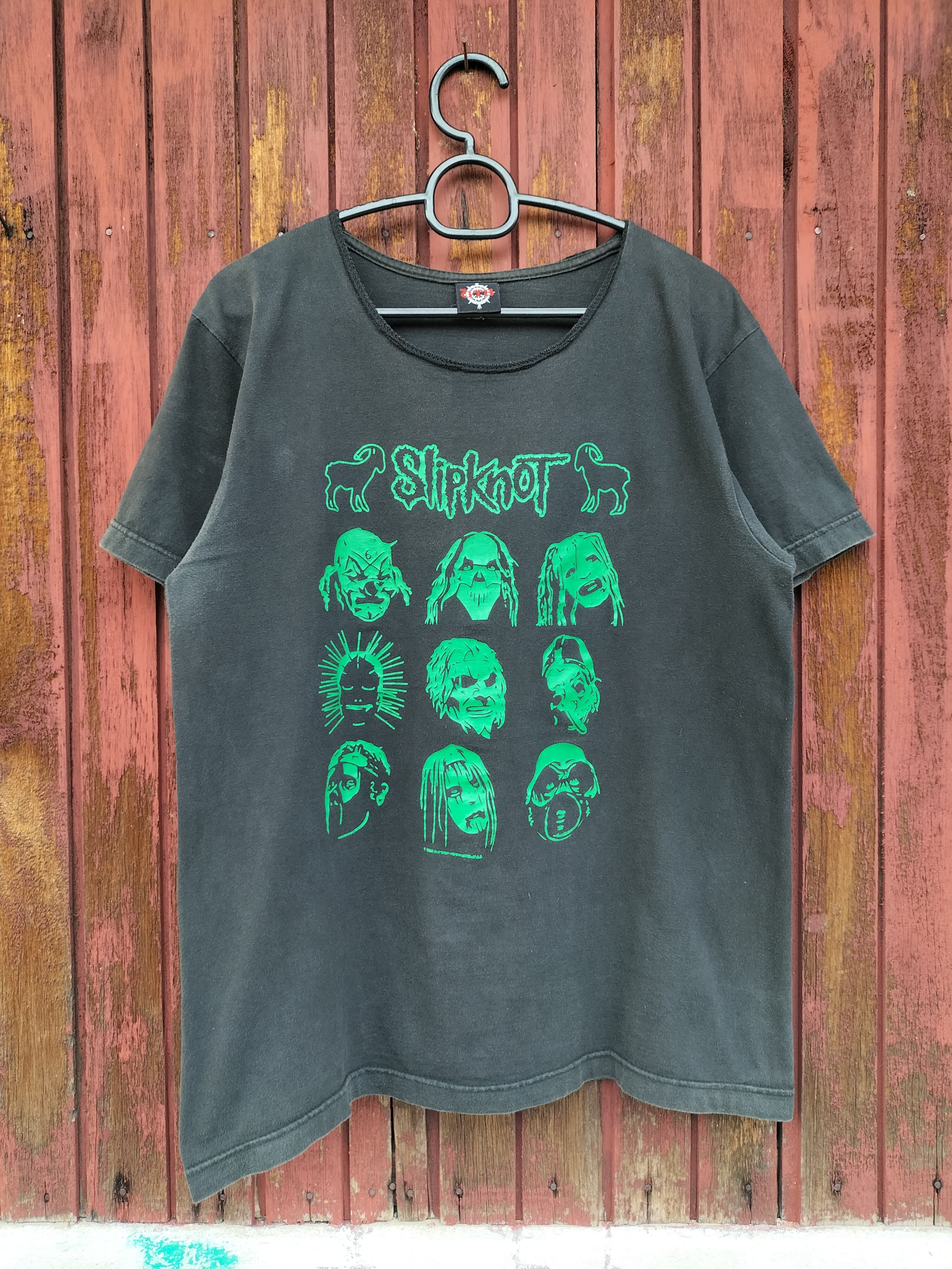 Band Tees × Slipknot × Vintage Vintage bootleg slipknot 2000's | Grailed