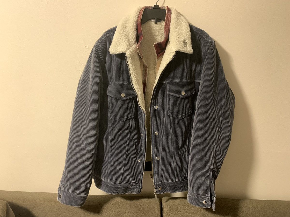 Kith Kith Corduroy Laight Jacket (Large) Dark Indigo Blue | Grailed